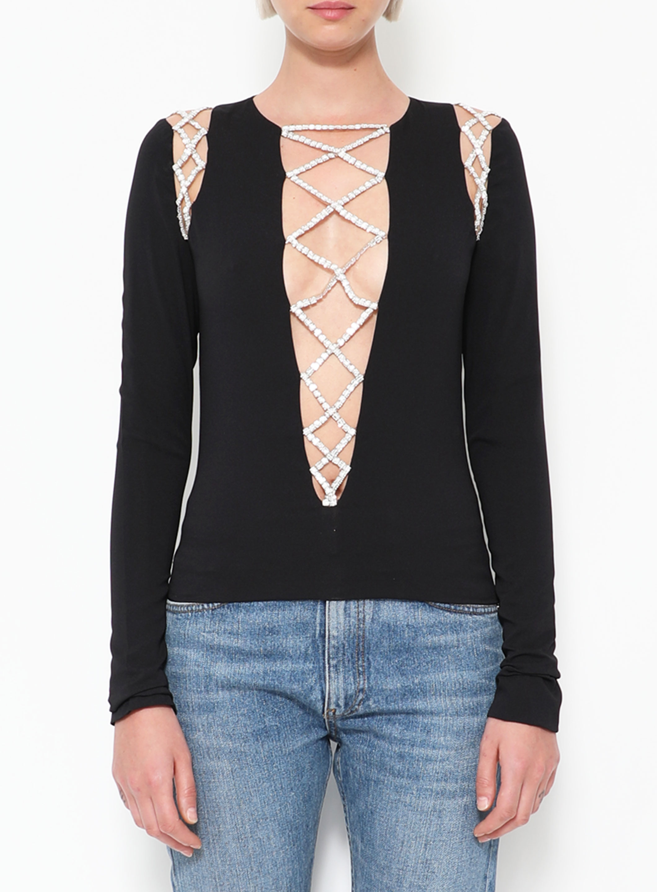 2002 Crystal Cut-Out Top | Authentic & Vintage | ReSee