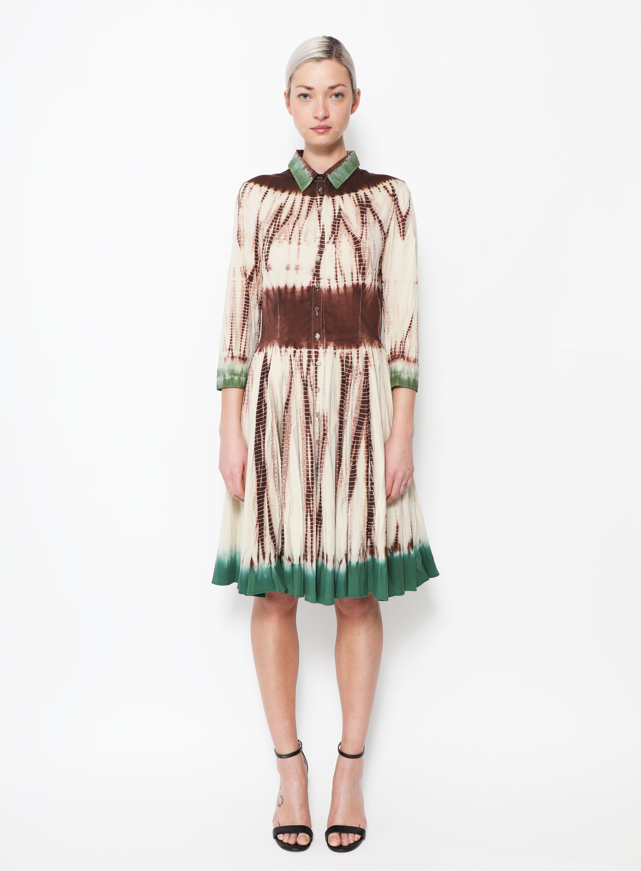 Campaign S/S 2004 Tie-Dye Shirt Dress - Prada | ReSee