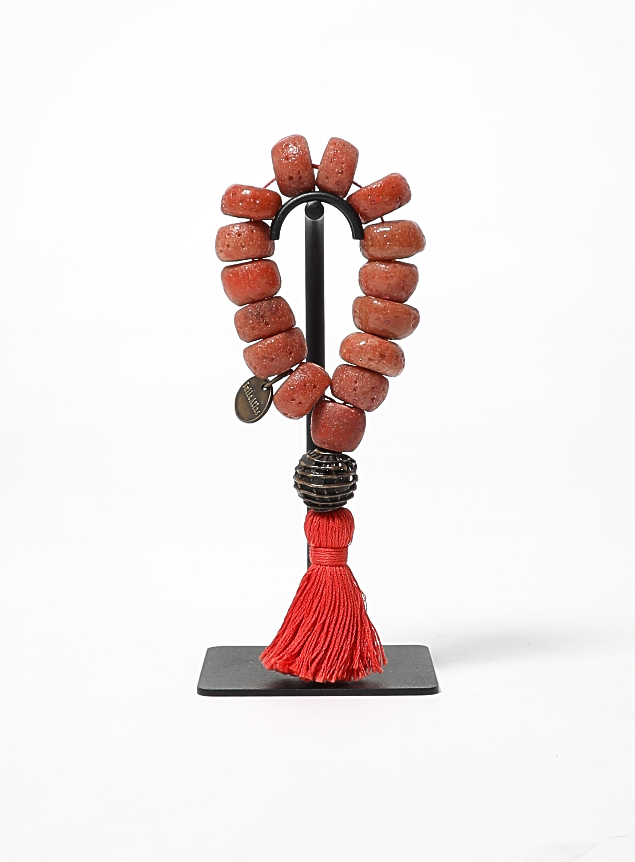 Coral Beaded Talisman | Authentic & Vintage | ReSee