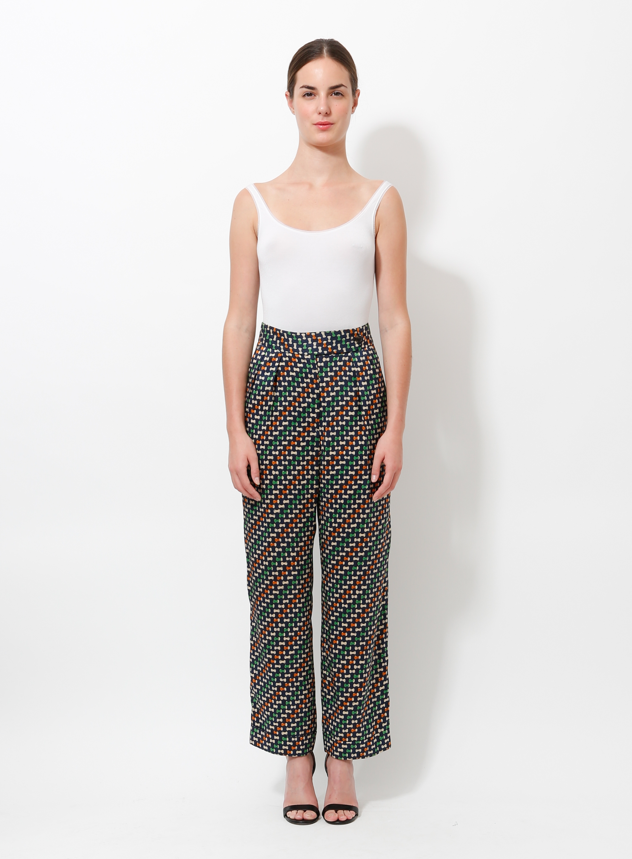 Printed Pegged Pants | Authentic & Vintage | ReSee