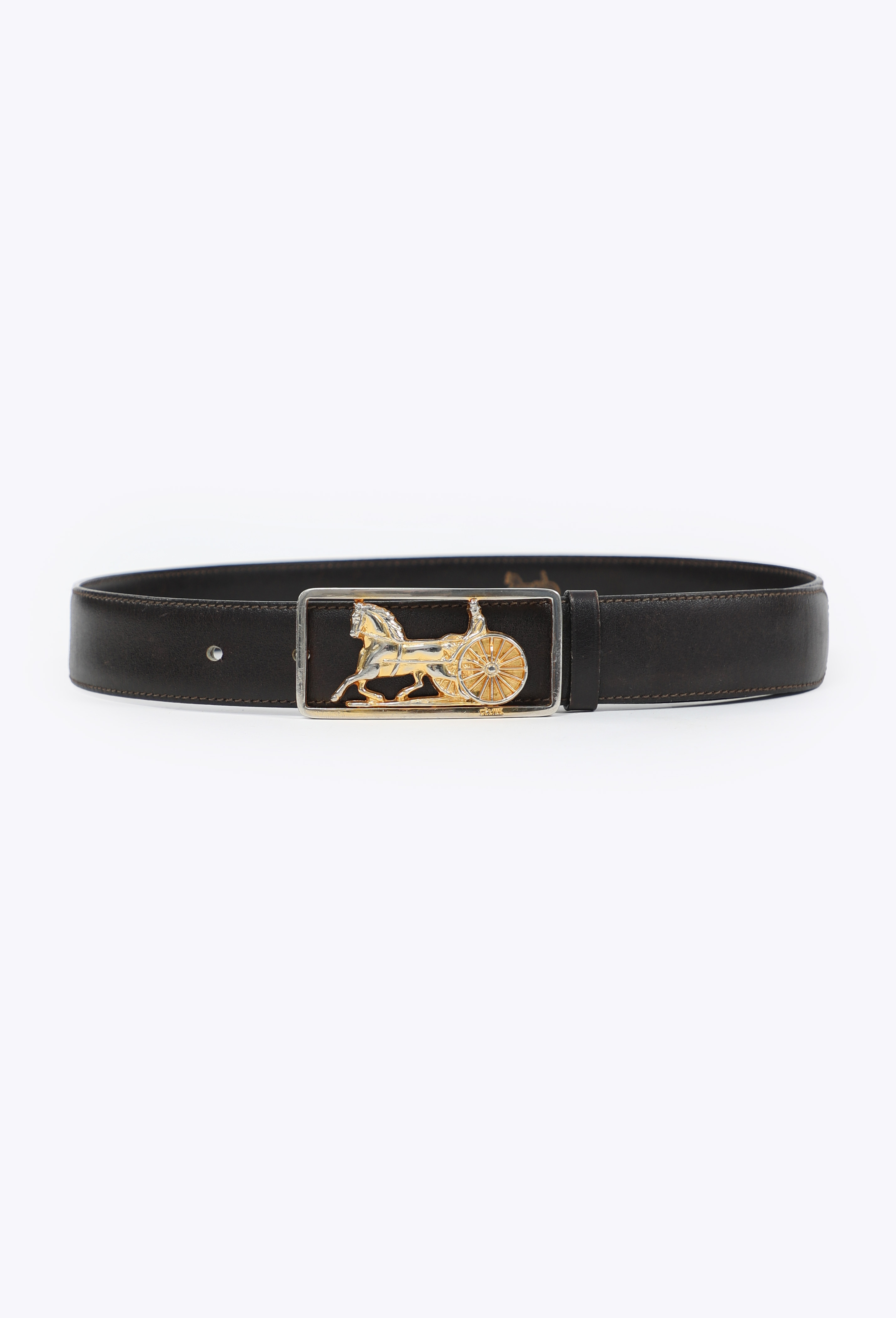 Vintage Calèche Leather Belt - Céline | ReSee