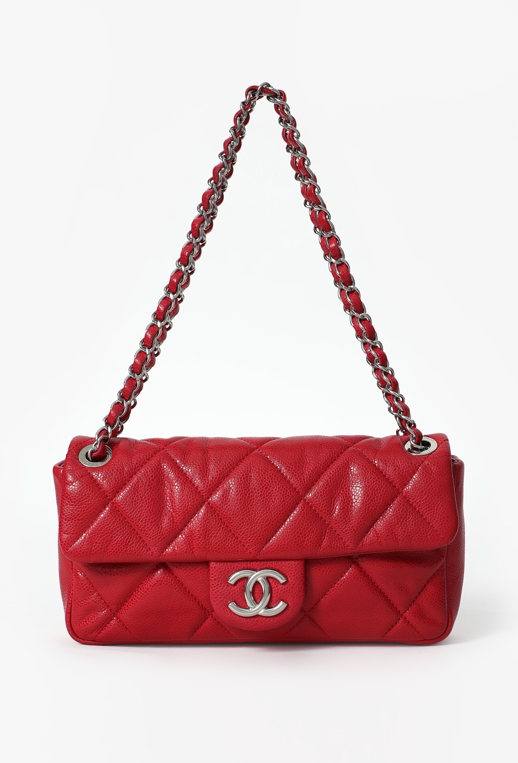 Classic Quilted Glazed Caviar Flap Bag - Chanel | ReSee