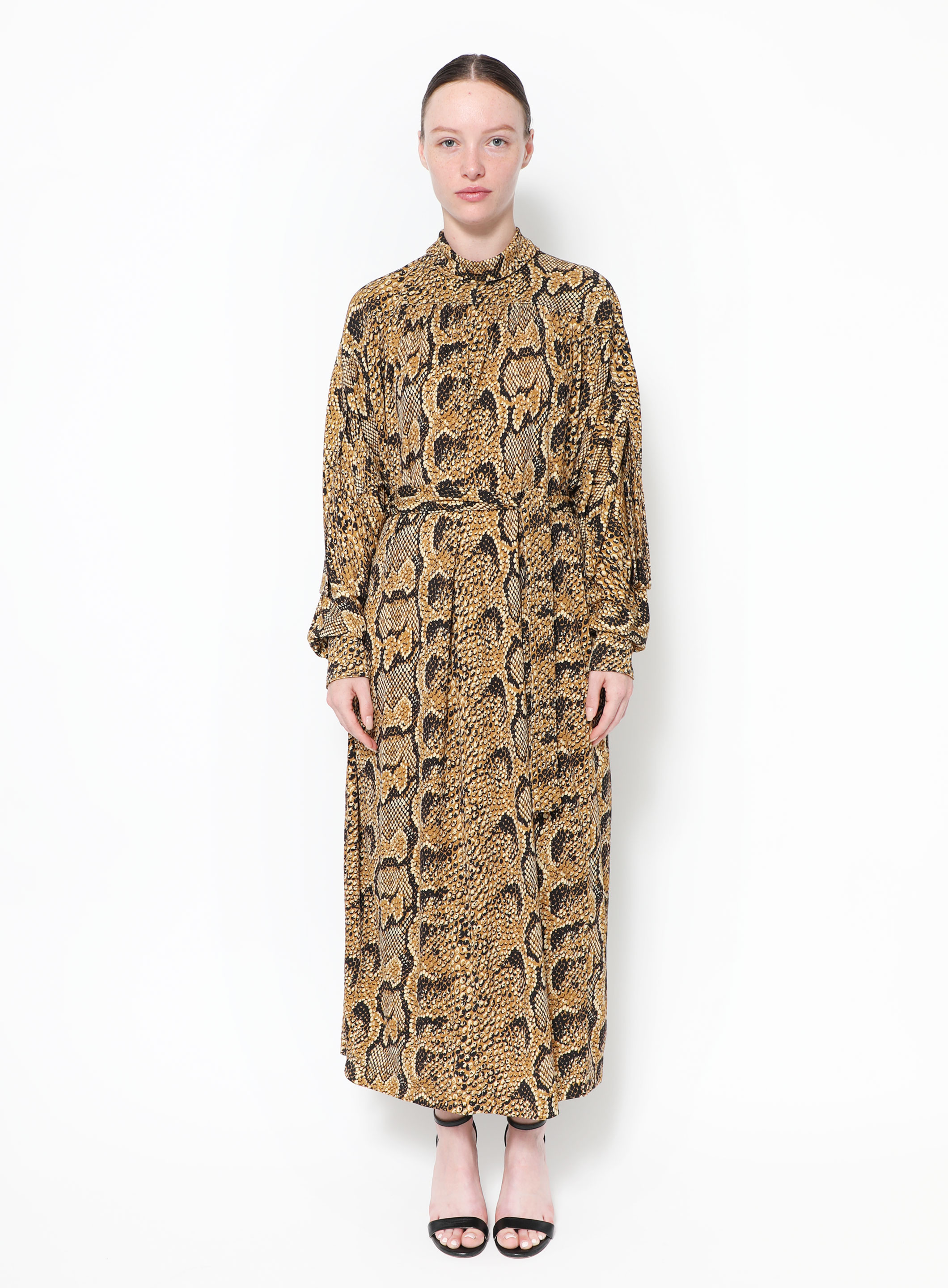 Pre-Fall 2018 Belted Snake Dress | Authentic & Vintage | ReSee