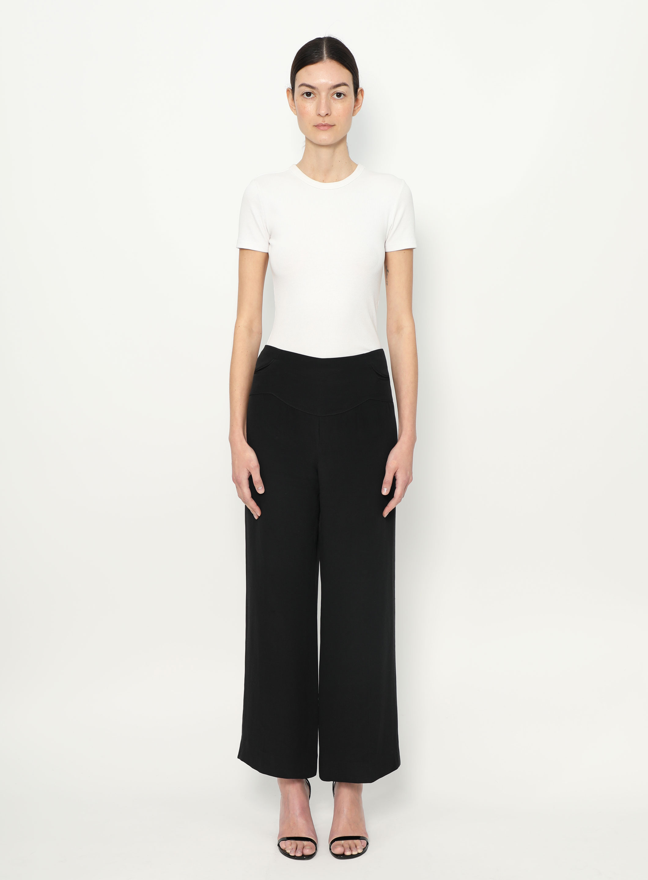 Silk 'CC' Trousers | Authentic & Vintage | ReSee Silk 'CC' Trousers | Authentic & Vintage | ReSee