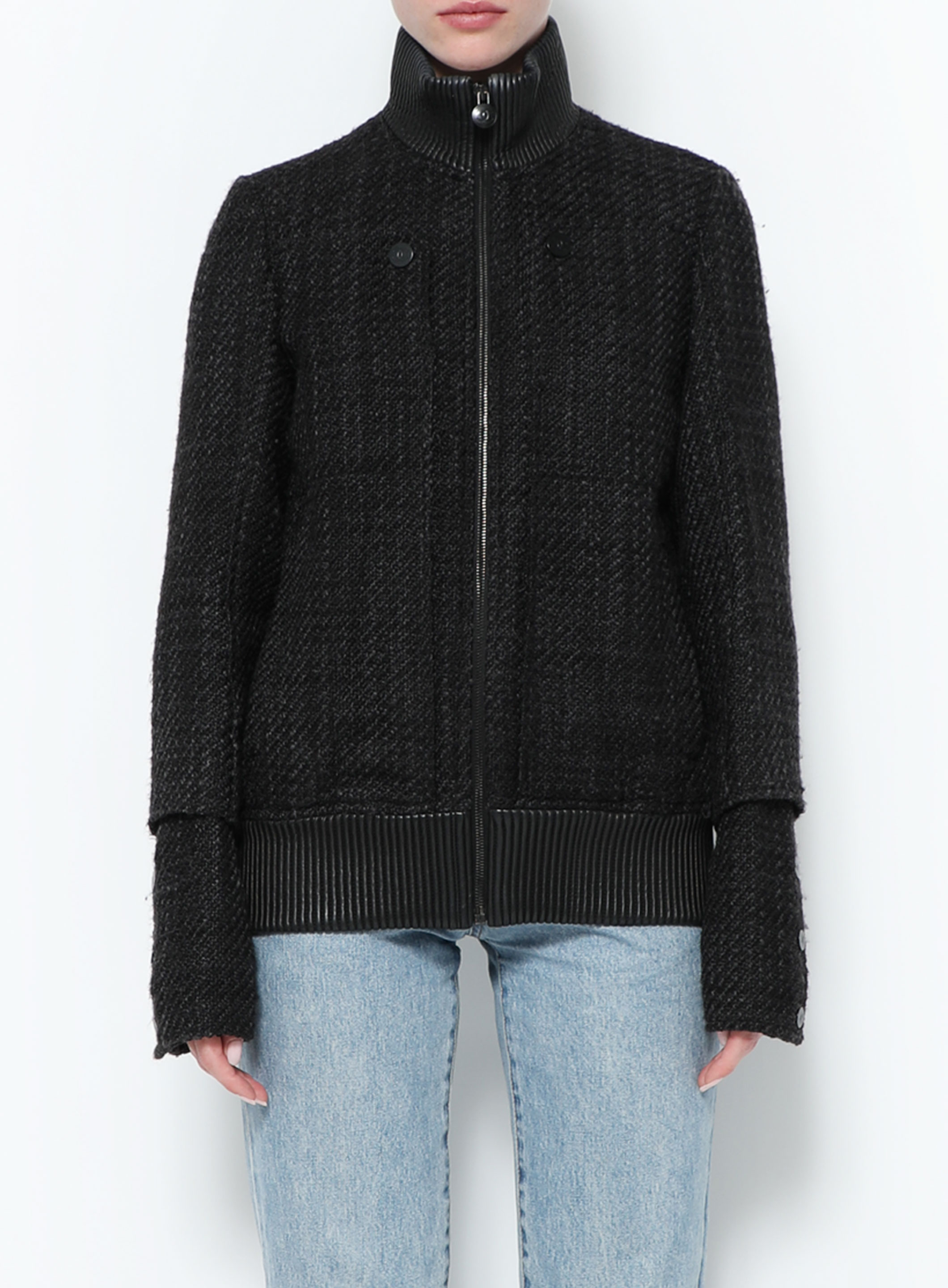 Tweed 'CC' Bomber Jacket | Authentic & Vintage | ReSee