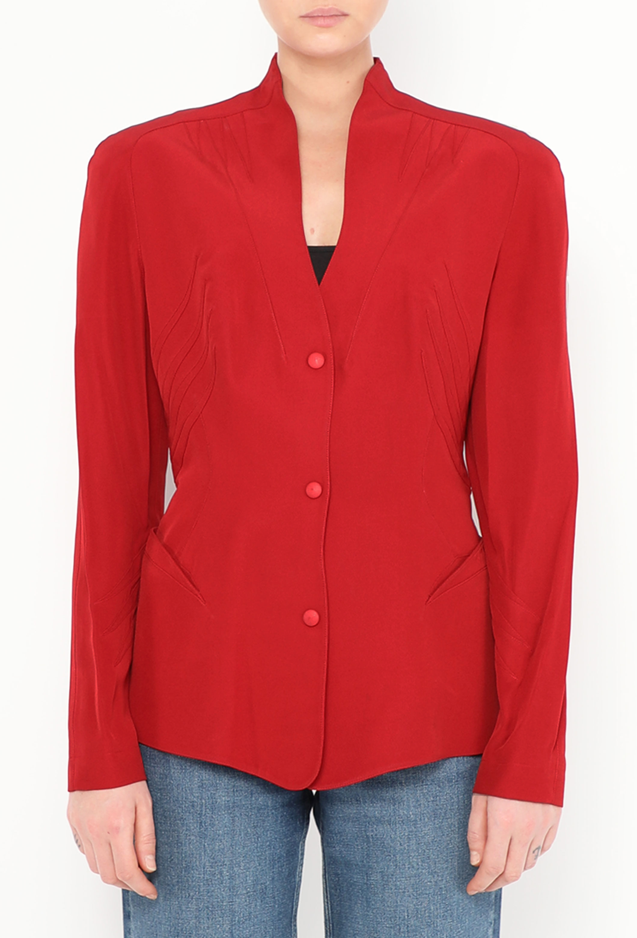 Vintage Stitched Tailored Blazer | Authentic & Vintage | ReSee