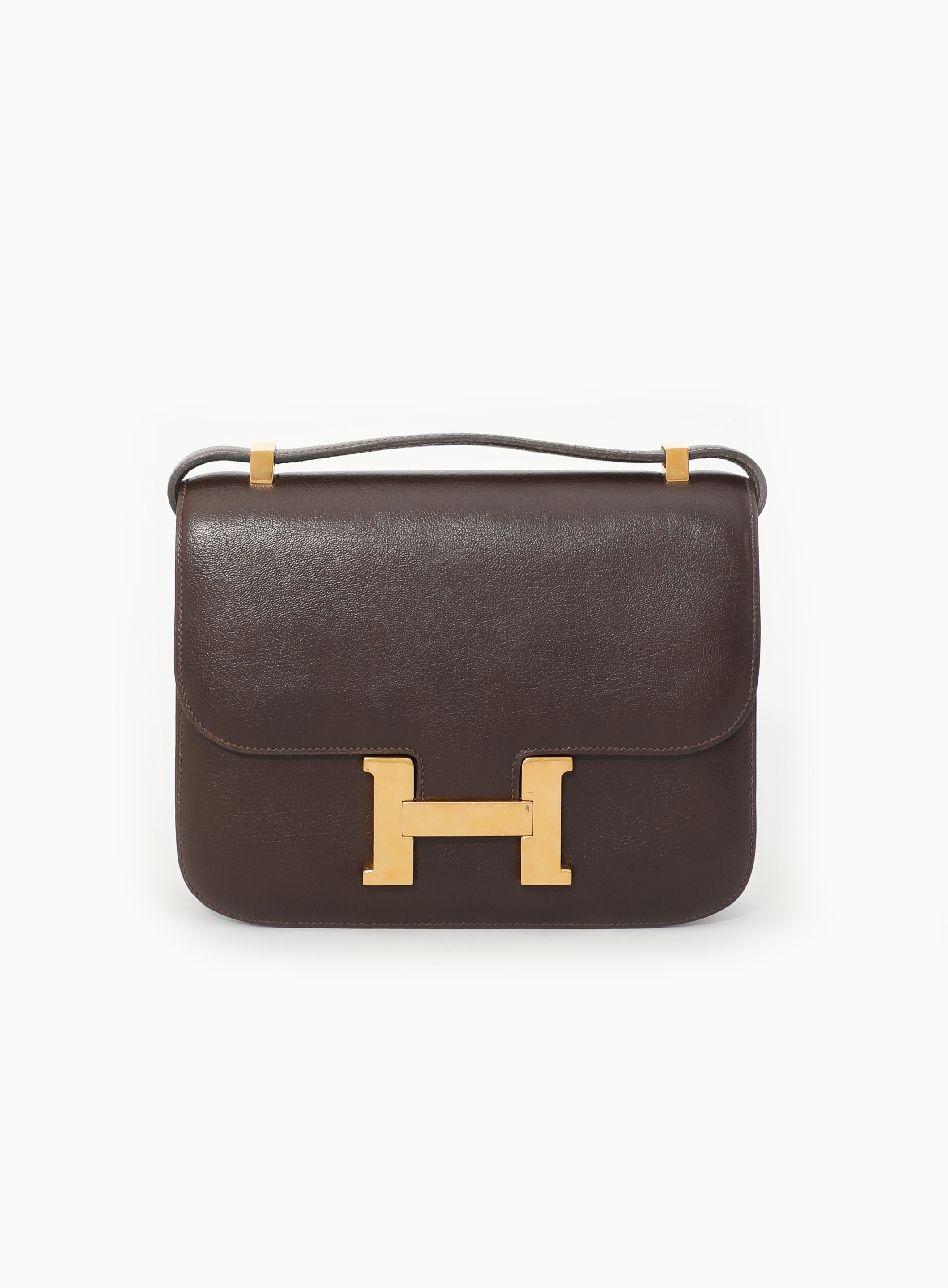 Brown Calfskin Constance 24 | Authentic & Vintage | ReSee