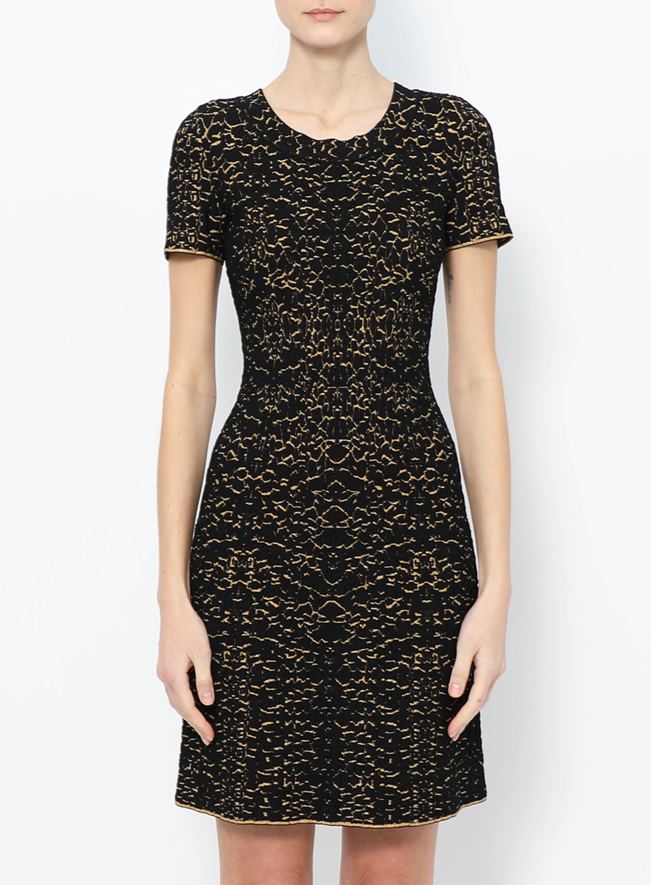 Metallic Textured Knit Dress| Authentic & Vintage | ReSee