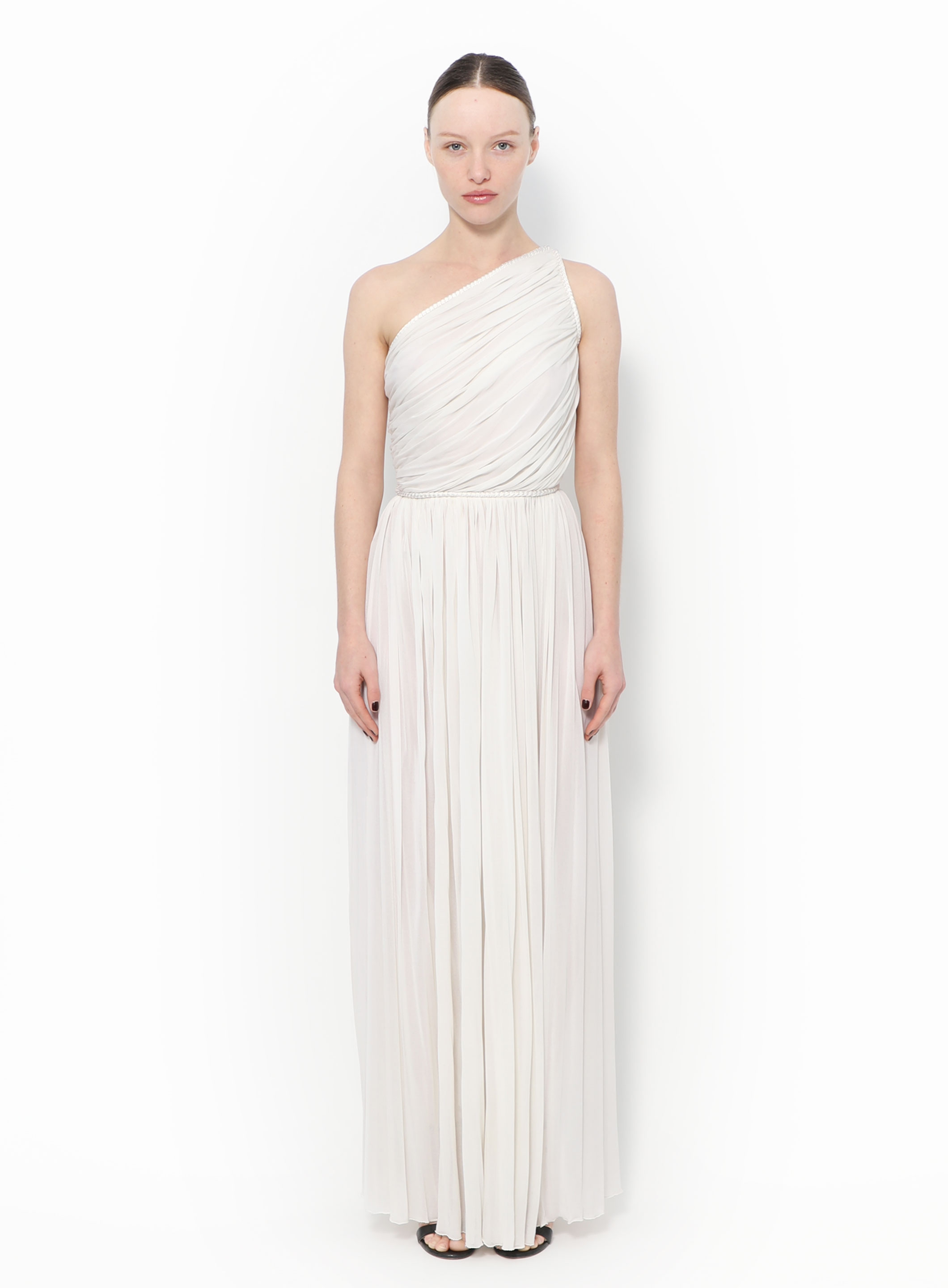 Grecian Braided Trim Gown | Authentic & Vintage | ReSee