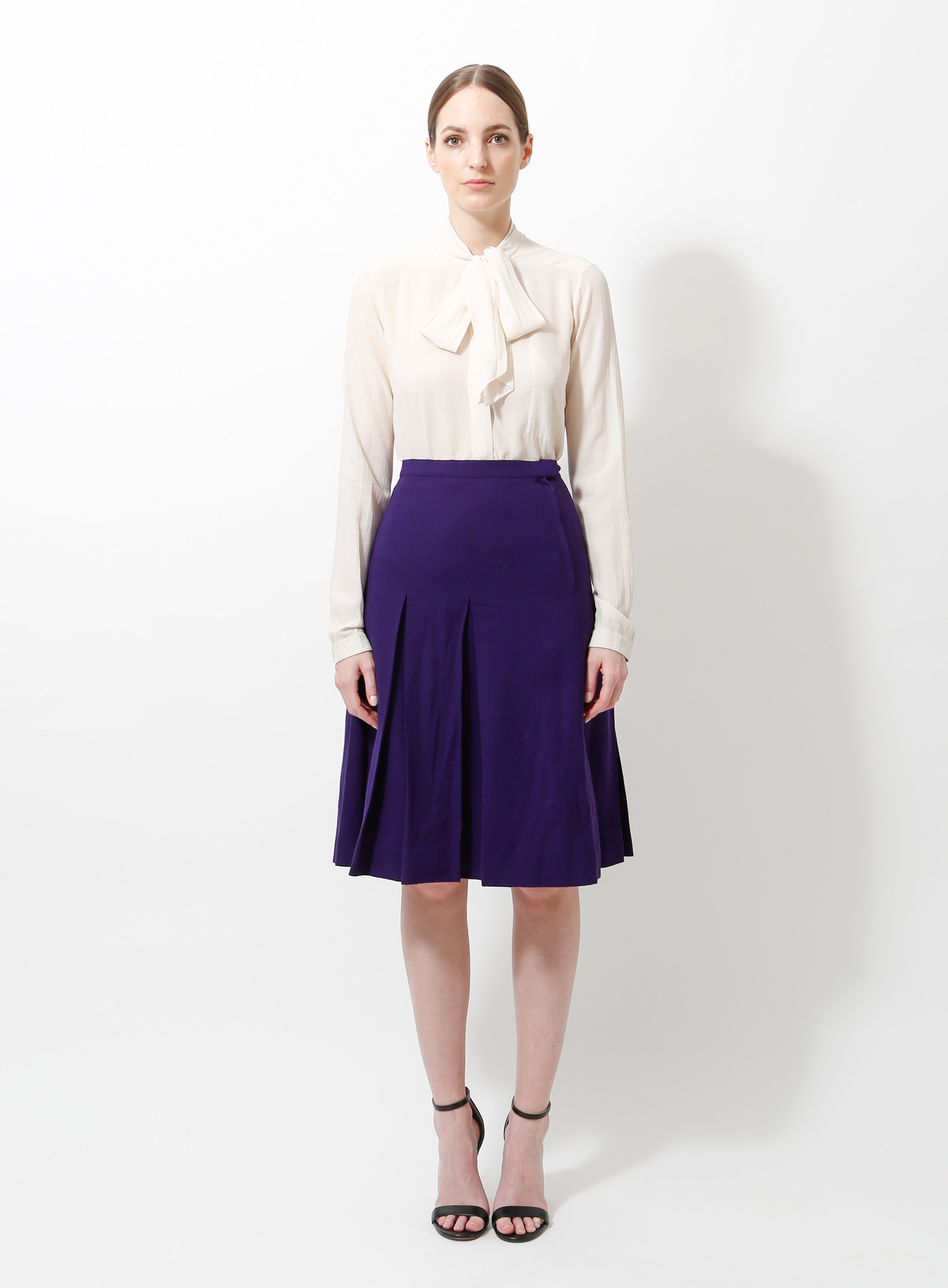 Box Pleated Skirt