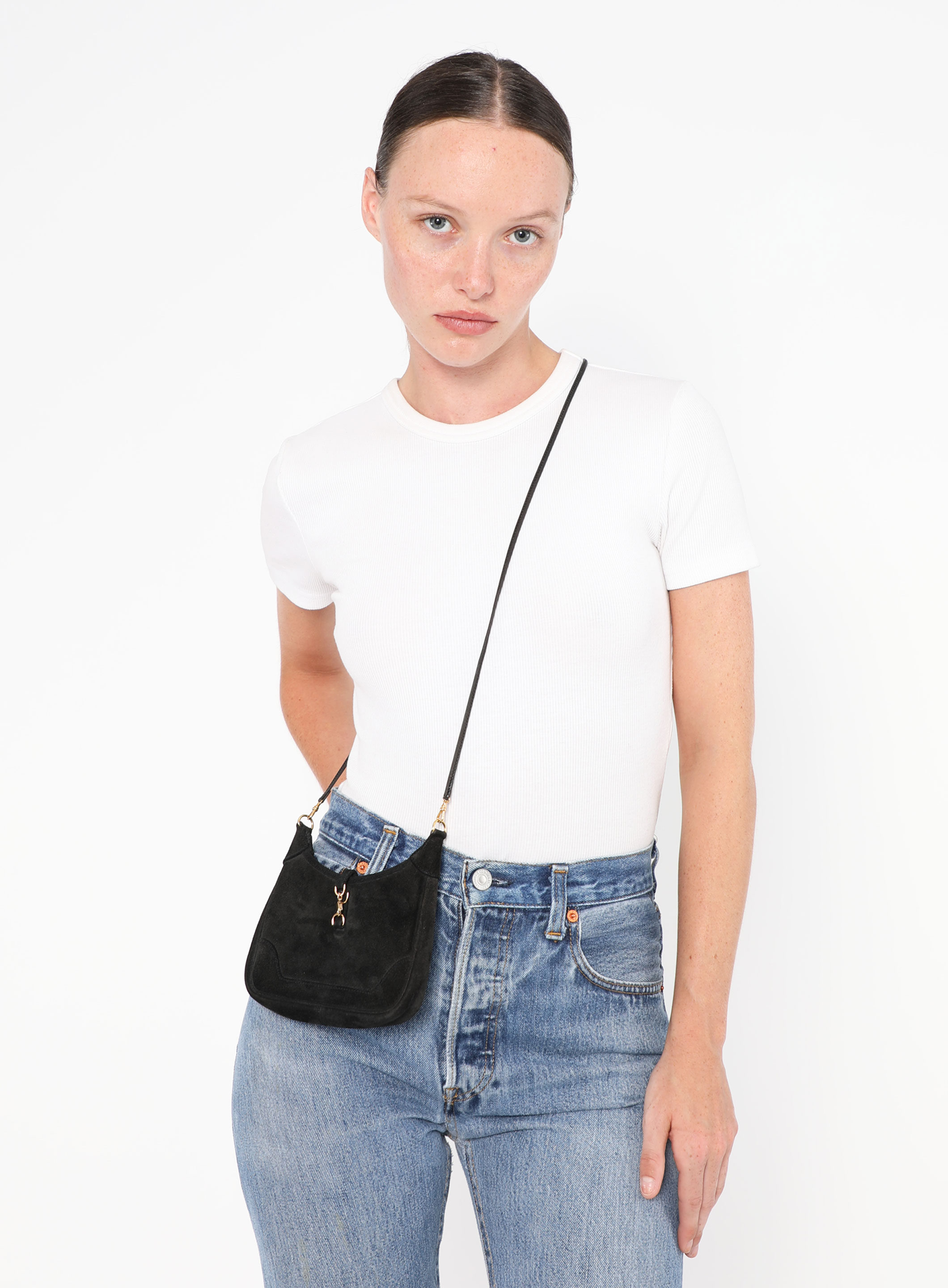 '90s Black Veau Doblis Micro Trim Bag | Authentic & Vintage | ReSee