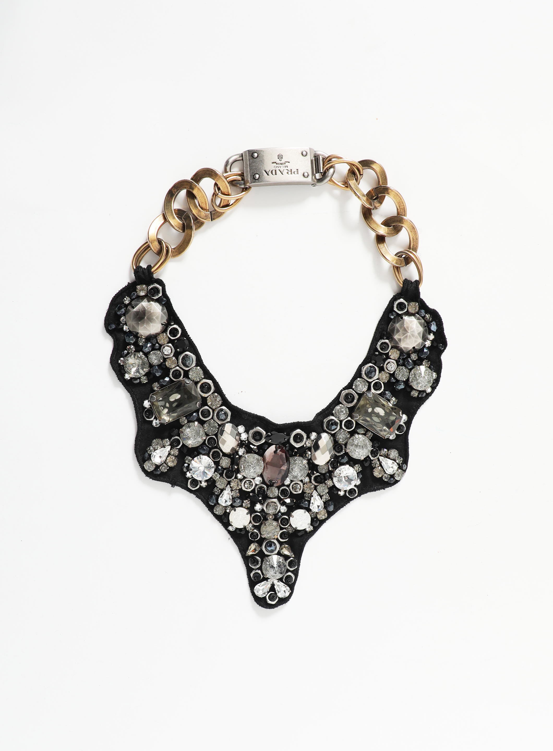Early 2000s Embellished Bib Necklace | Authentic & Vintage | ReSee