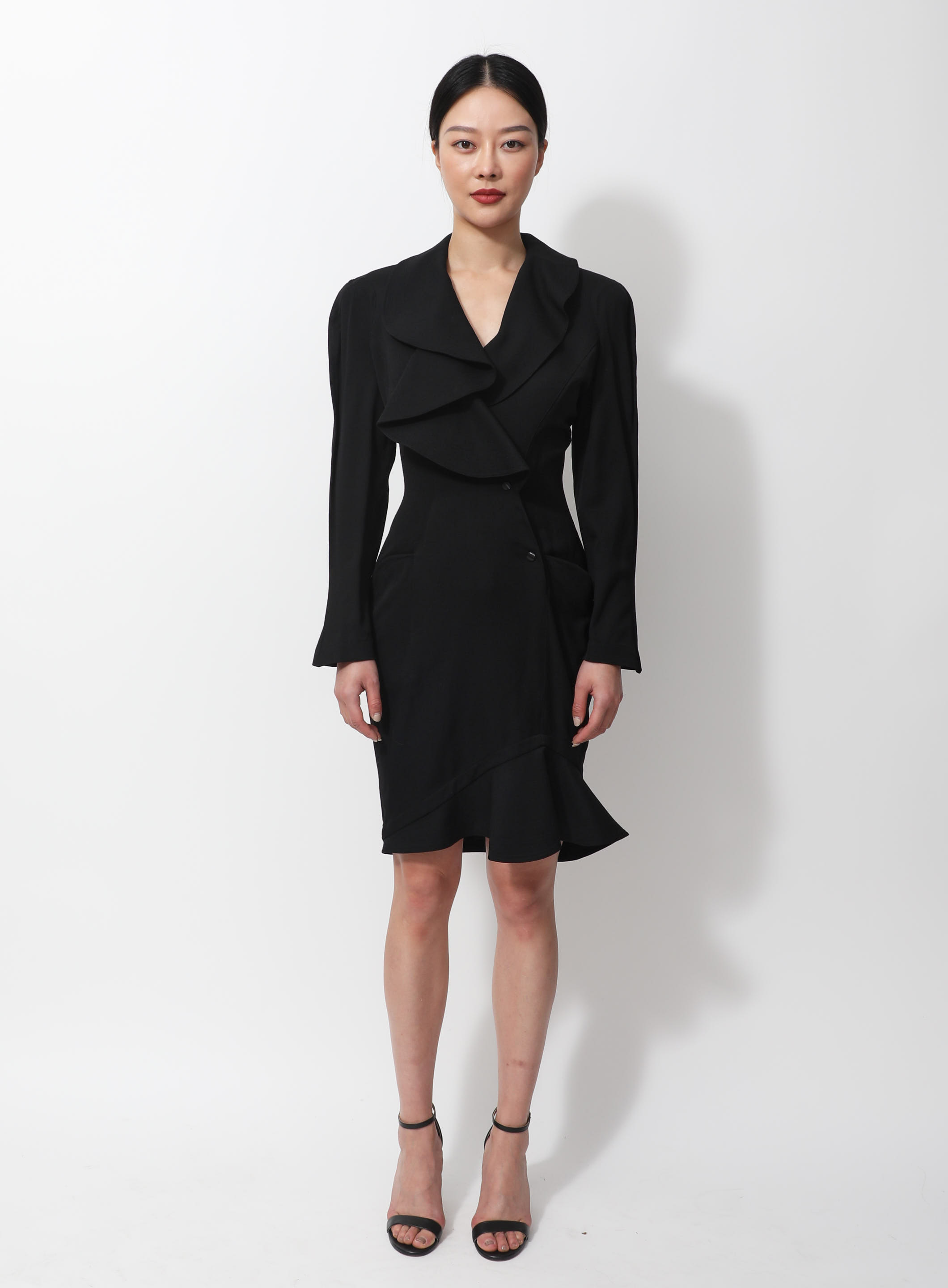 Vintage Ruffled Smoking Dress | Authentic & Vintage | ReSee