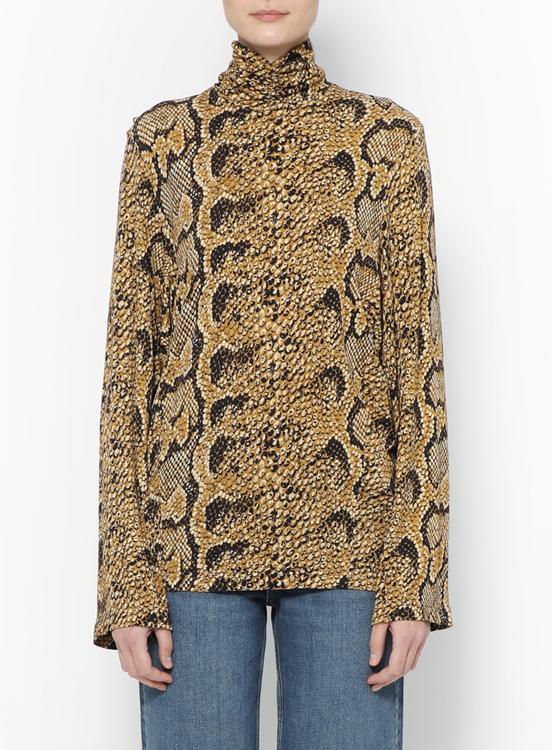 Snake Print Top | Authentic & Vintage | ReSee