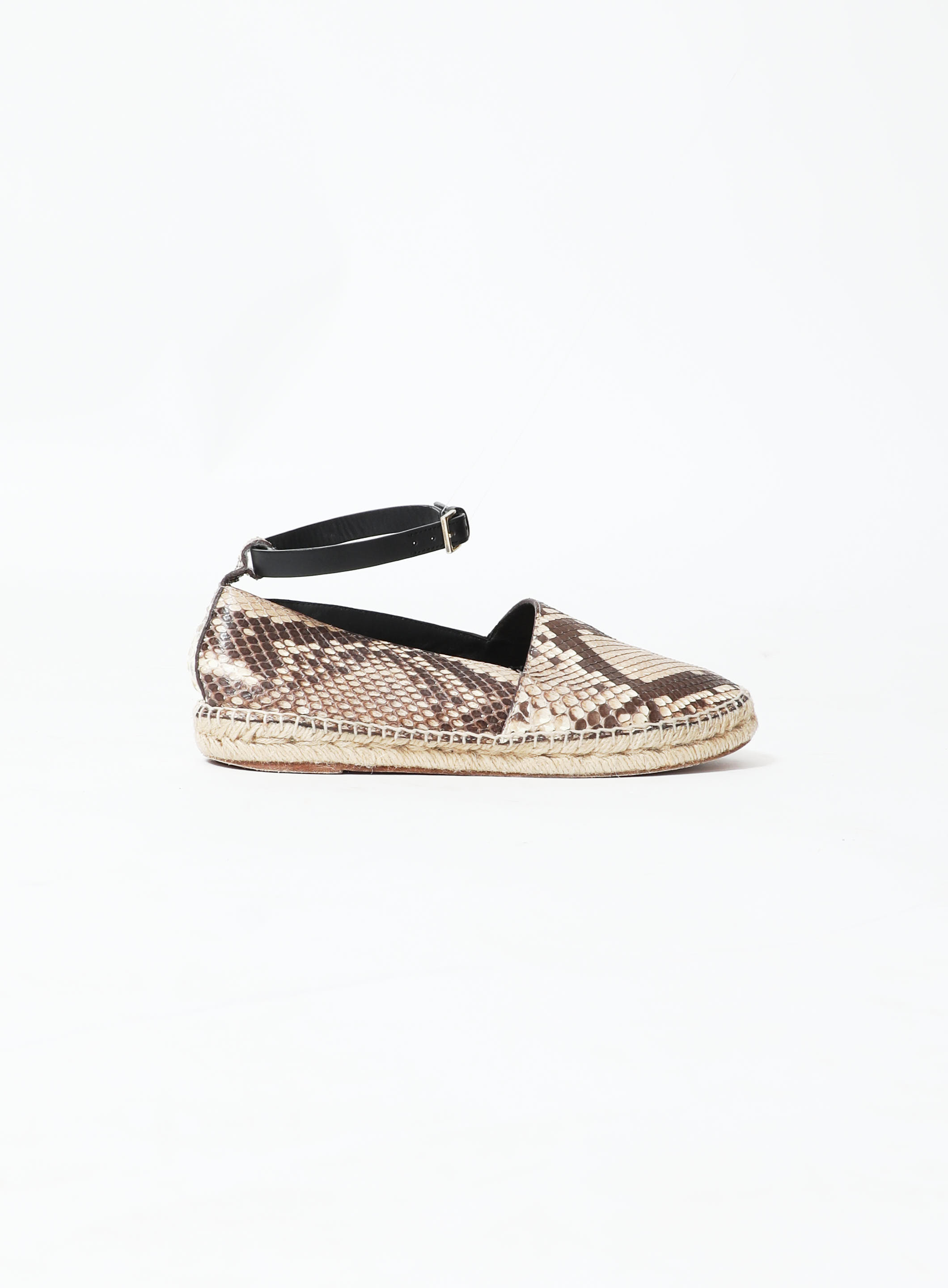 Python Buckled Espadrilles | Authentic & Vintage | ReSee