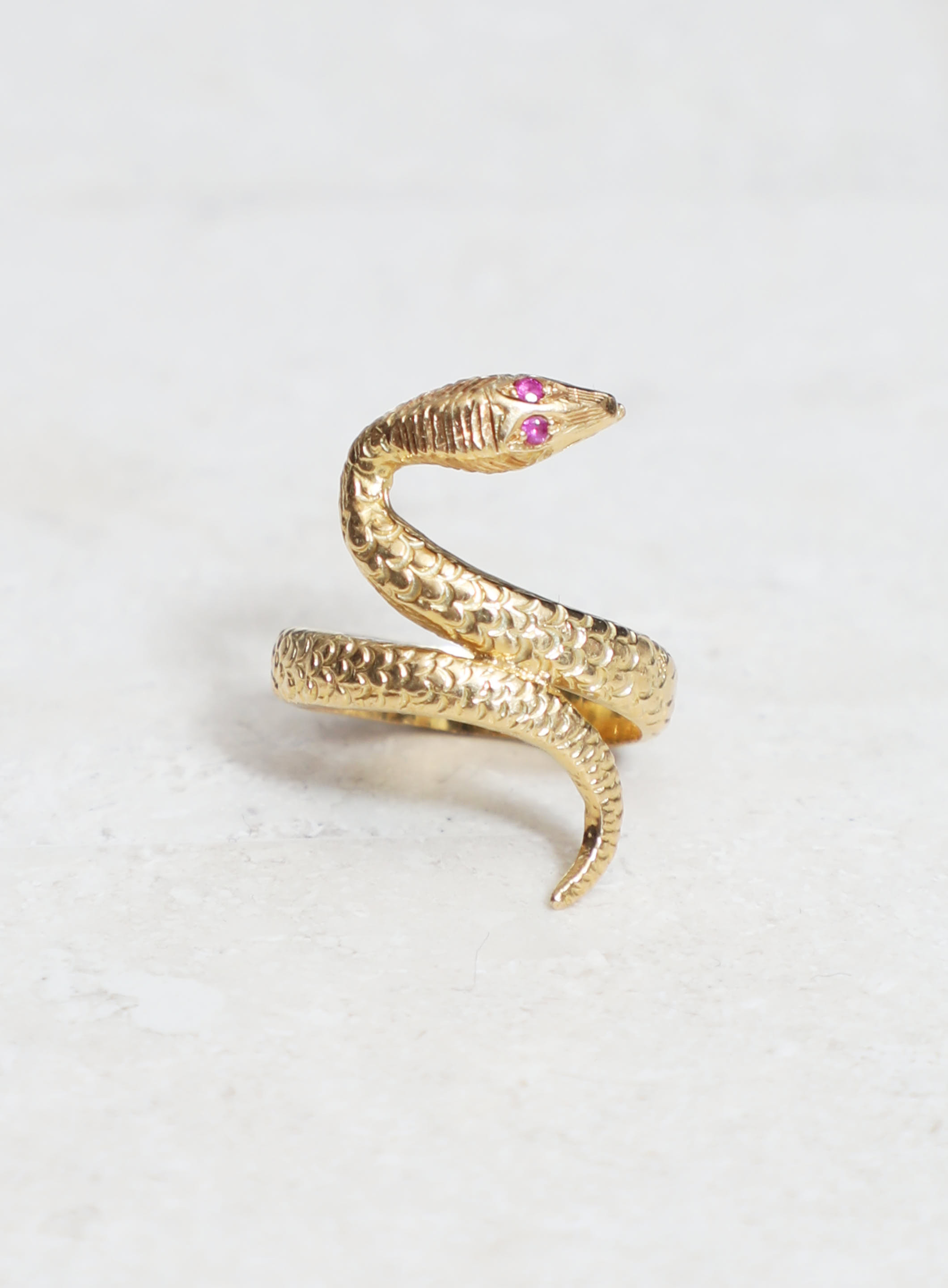 Gold Serpent Ring