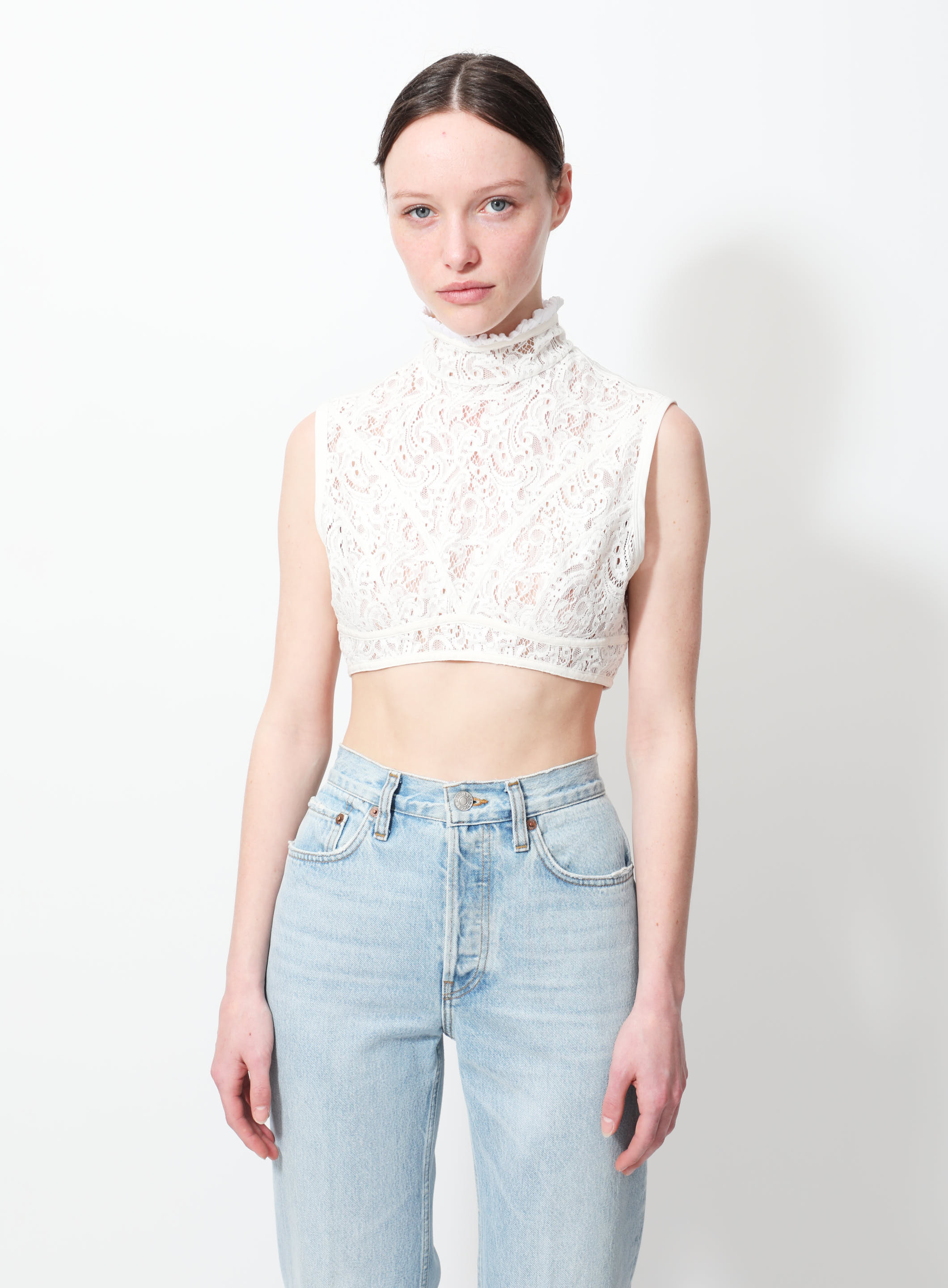 2018 Lace Cropped Top | Authentic & Vintage | ReSee