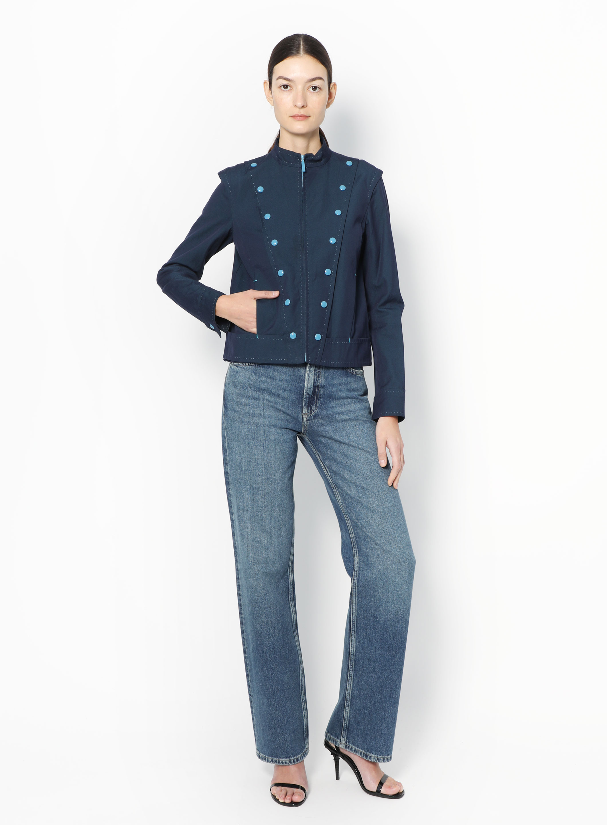 Snap Trim Jacket | Authentic & Vintage | ReSee