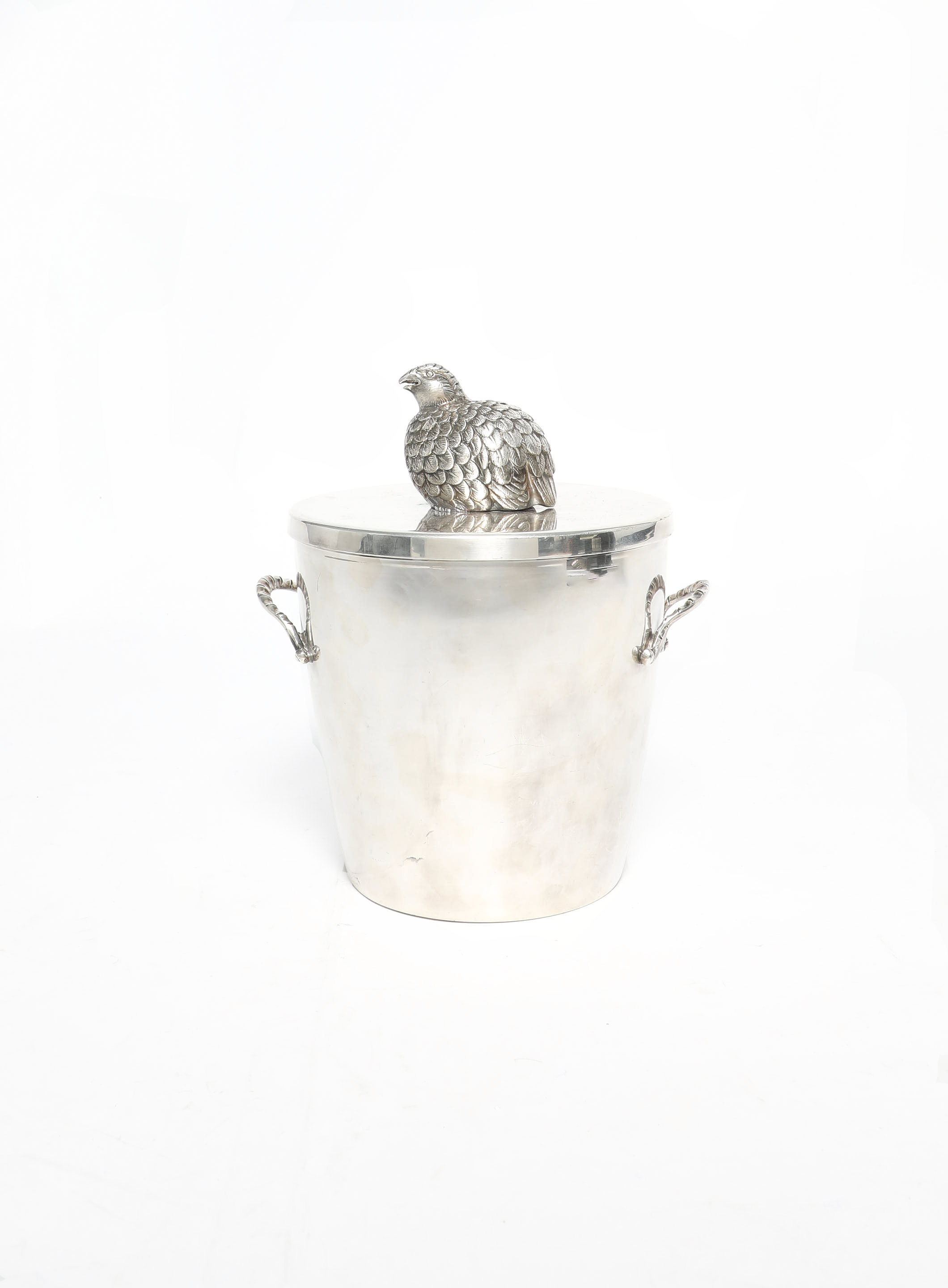Silver Quail Ice Bucket| Authentic & Vintage | ReSee