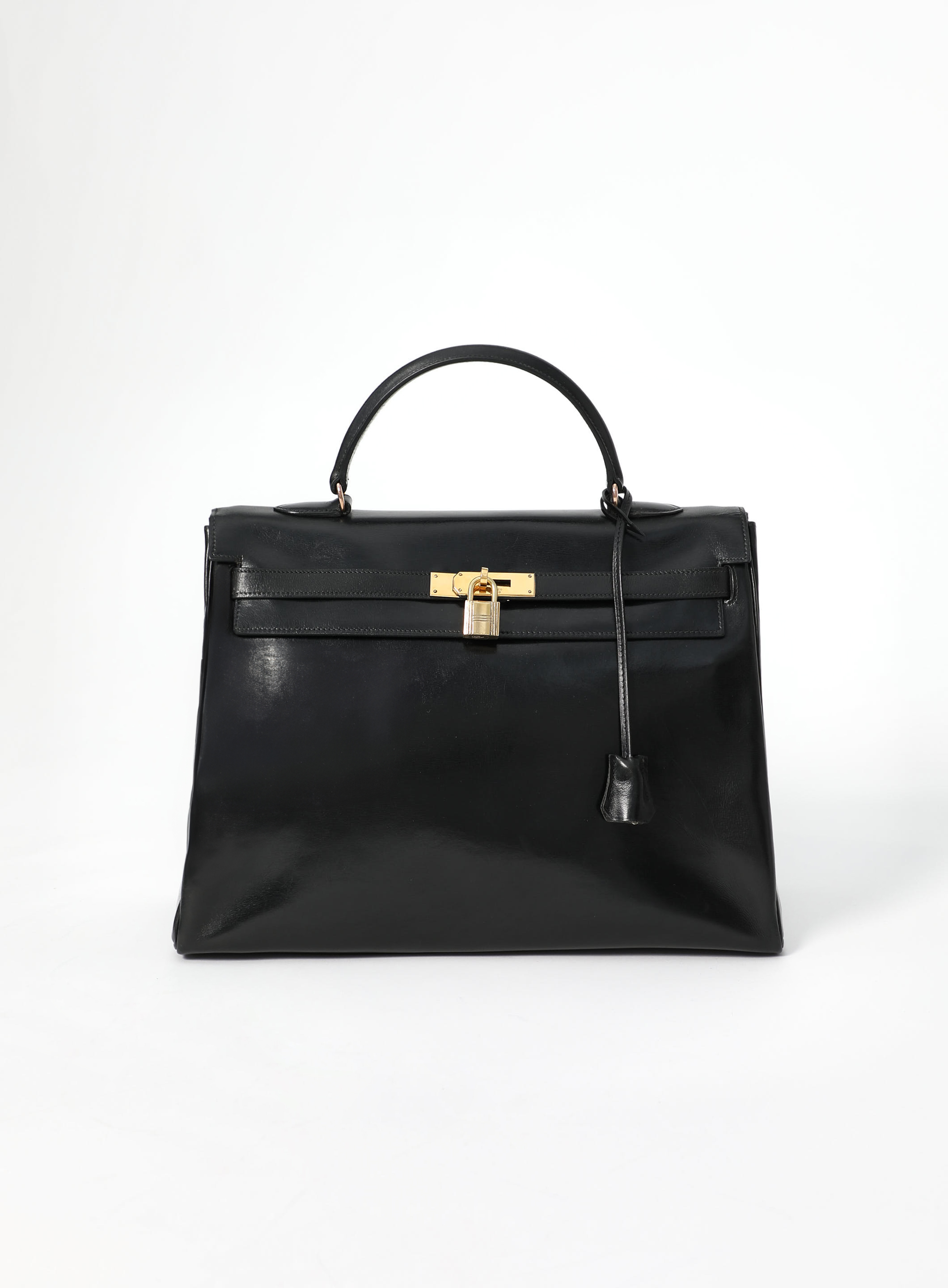 '60s Black Box Kelly Retourné 35 | Authentic & Vintage | ReSee