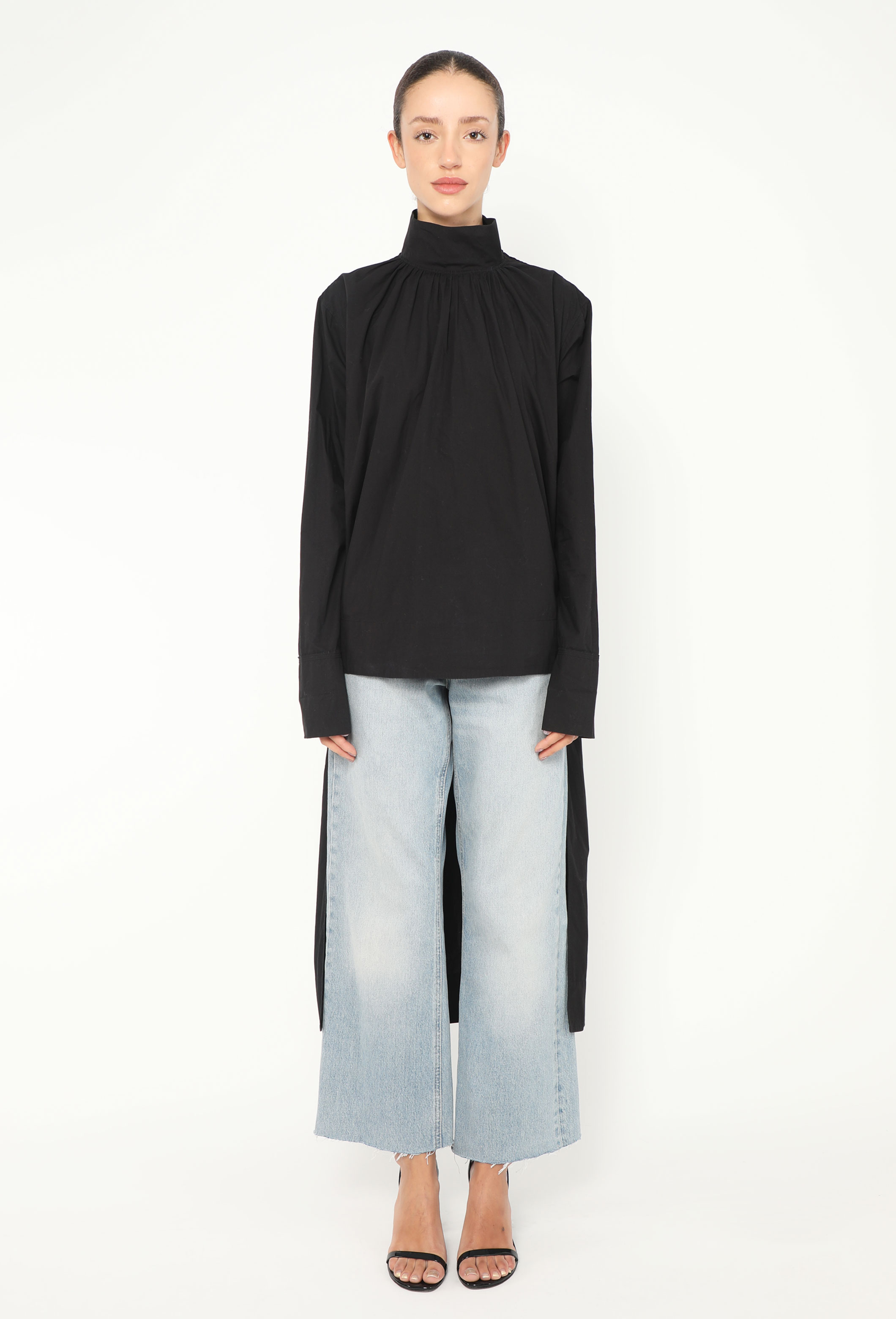 2017 Asymmetrical Poplin Tunic - Céline | Authentic & Vintage | ReSee