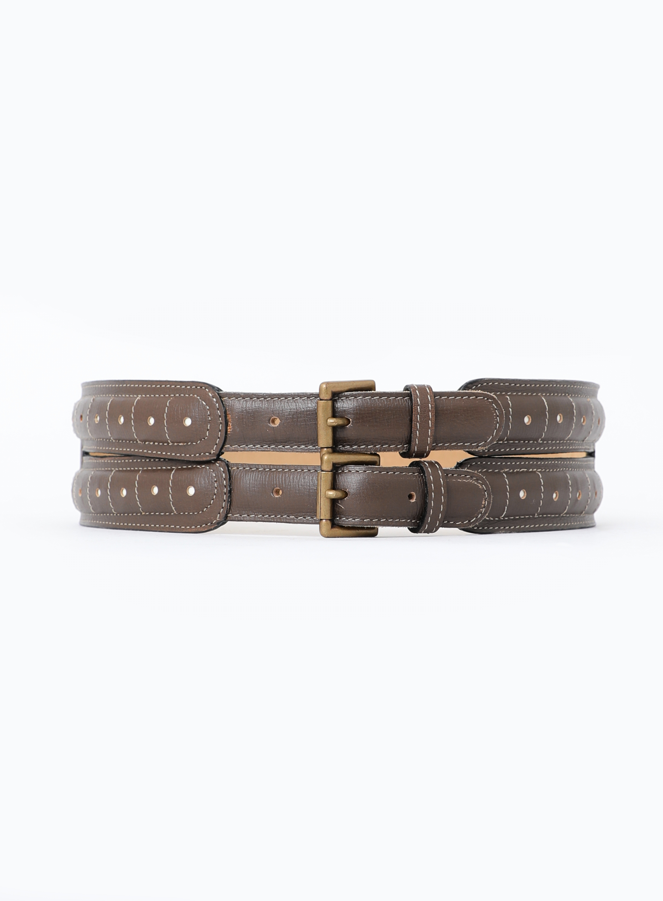 Rare F/W 1989 Dotted Leather Belt | Authentic & Vintage | ReSee