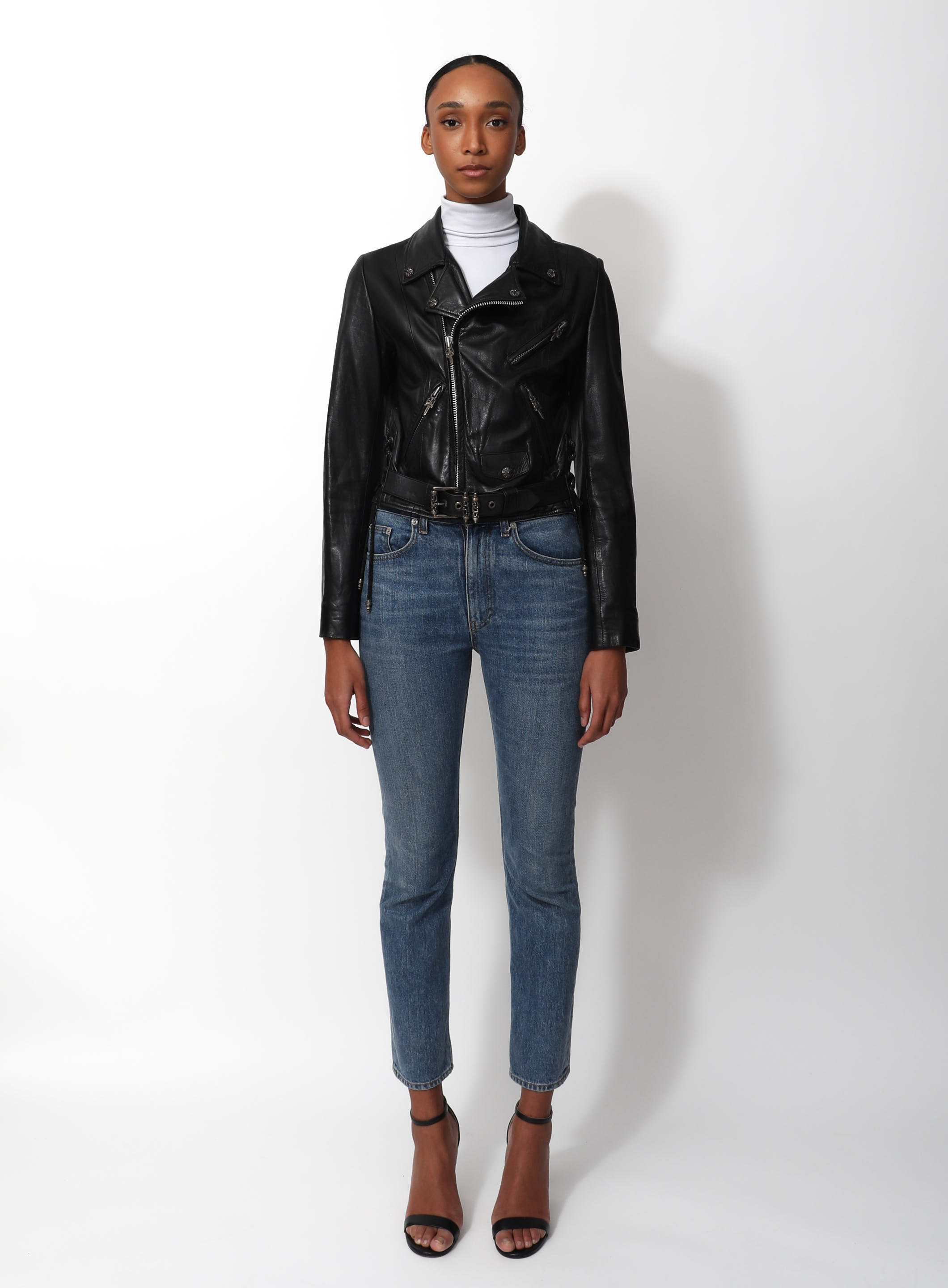 Limited Edition X Chrome Hearts Biker Jacket | Authentic & Vintage | ReSee