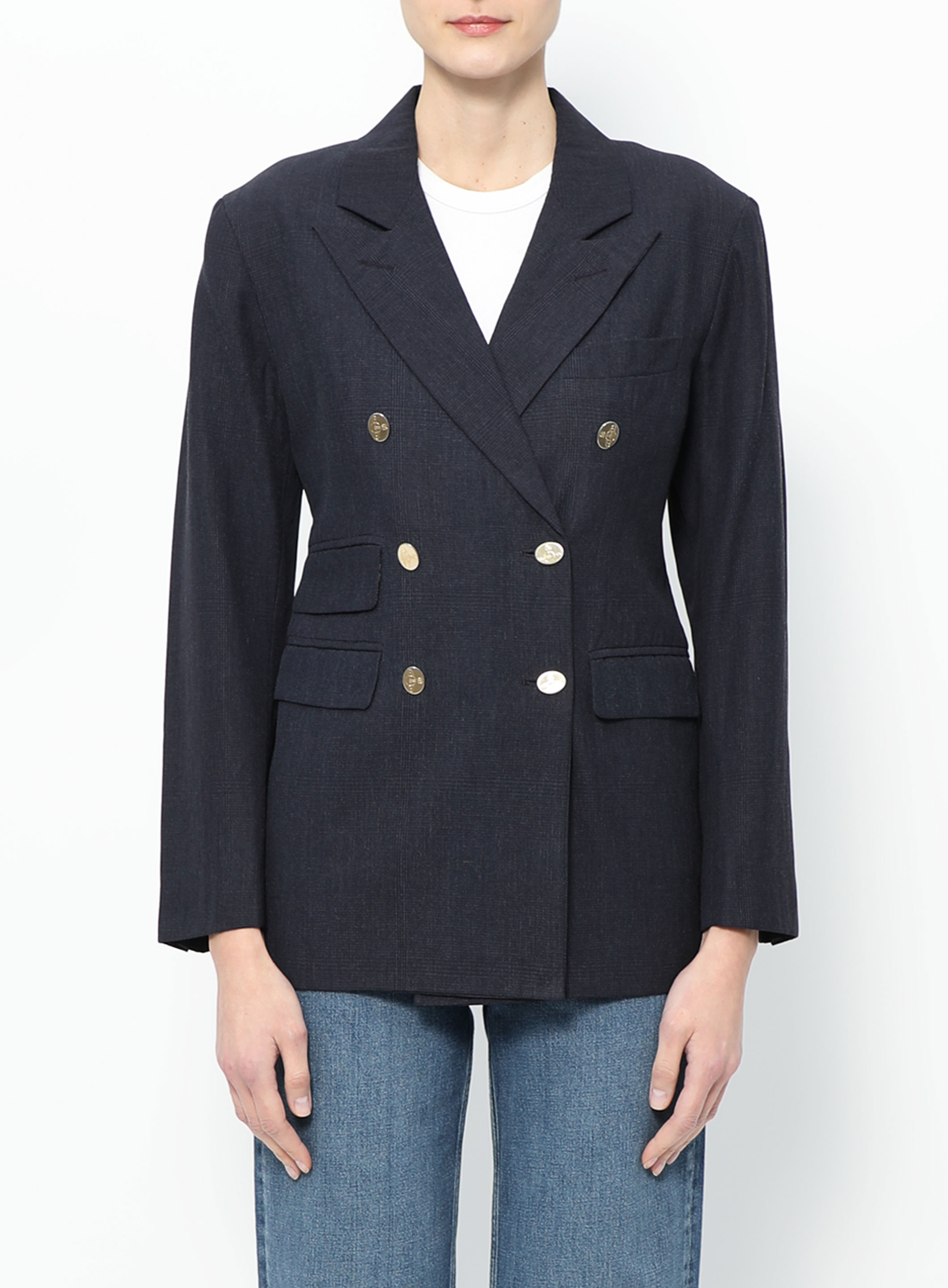 Classic Tailored Emblem Blazer| Authentic & Vintage | ReSee