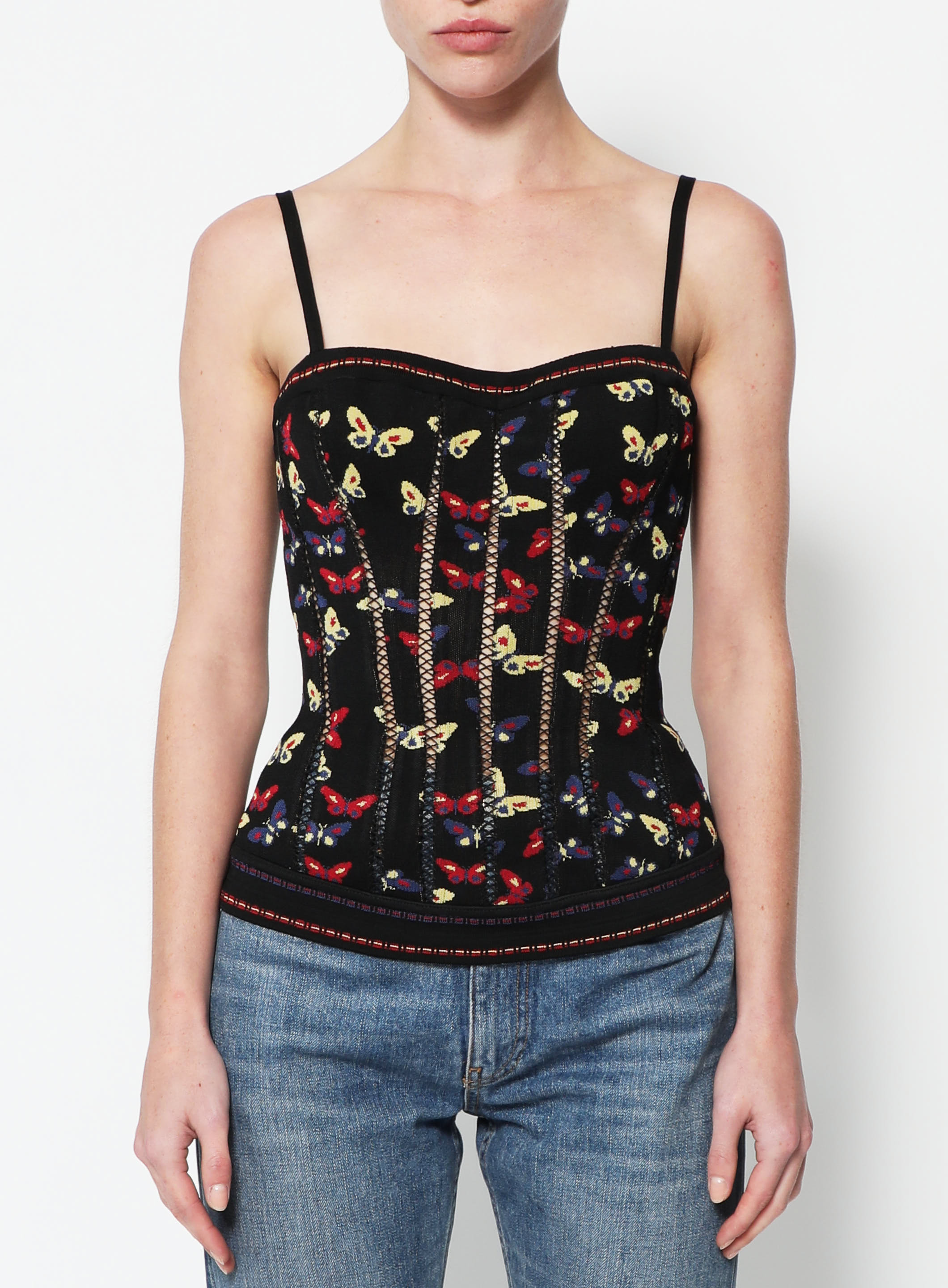 STUNNING F/W 1991 Butterfly Corset Top | Authentic & Vintage | ReSEE