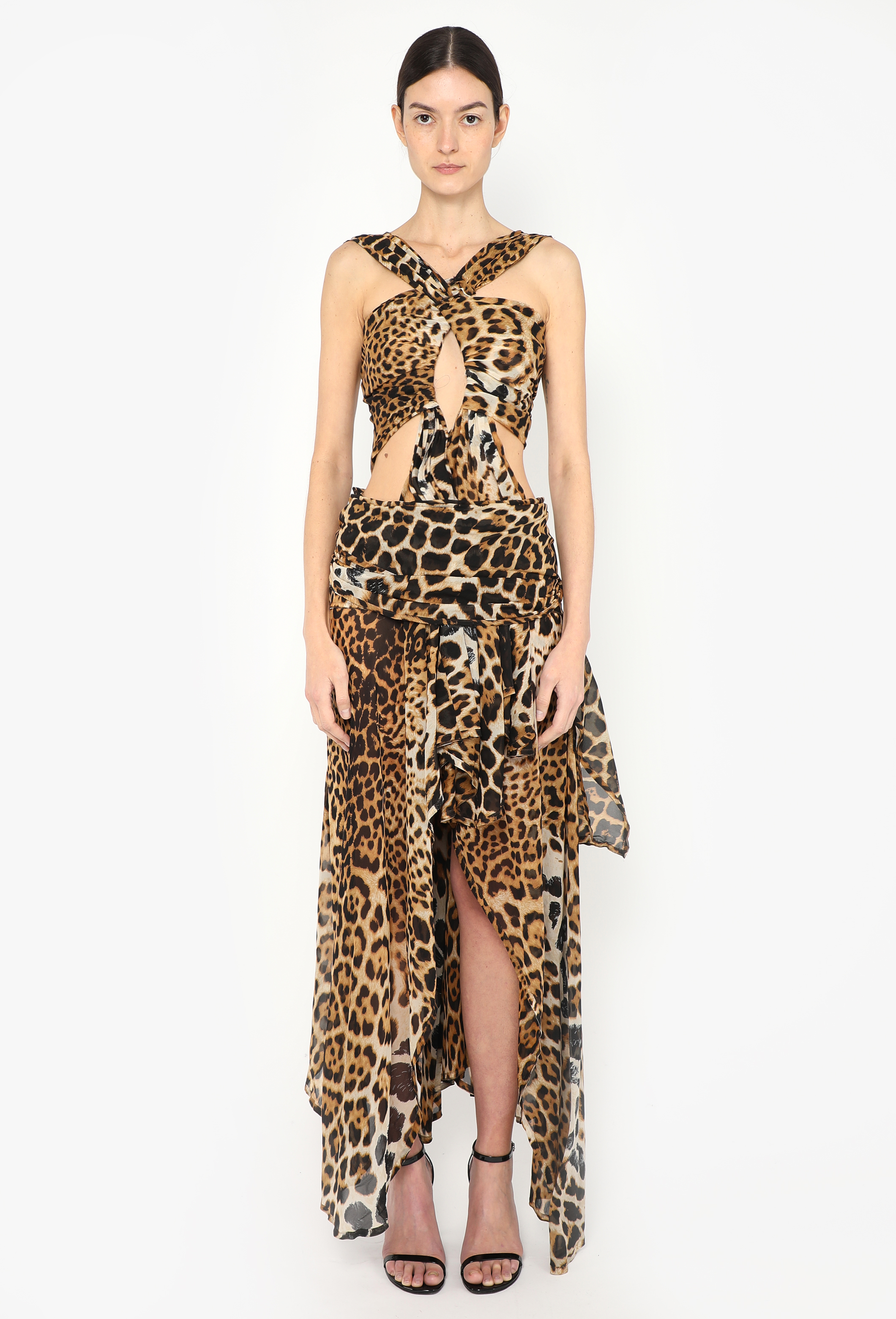 Leopard Print Silk Dress | Authentic & Vintage | ReSee