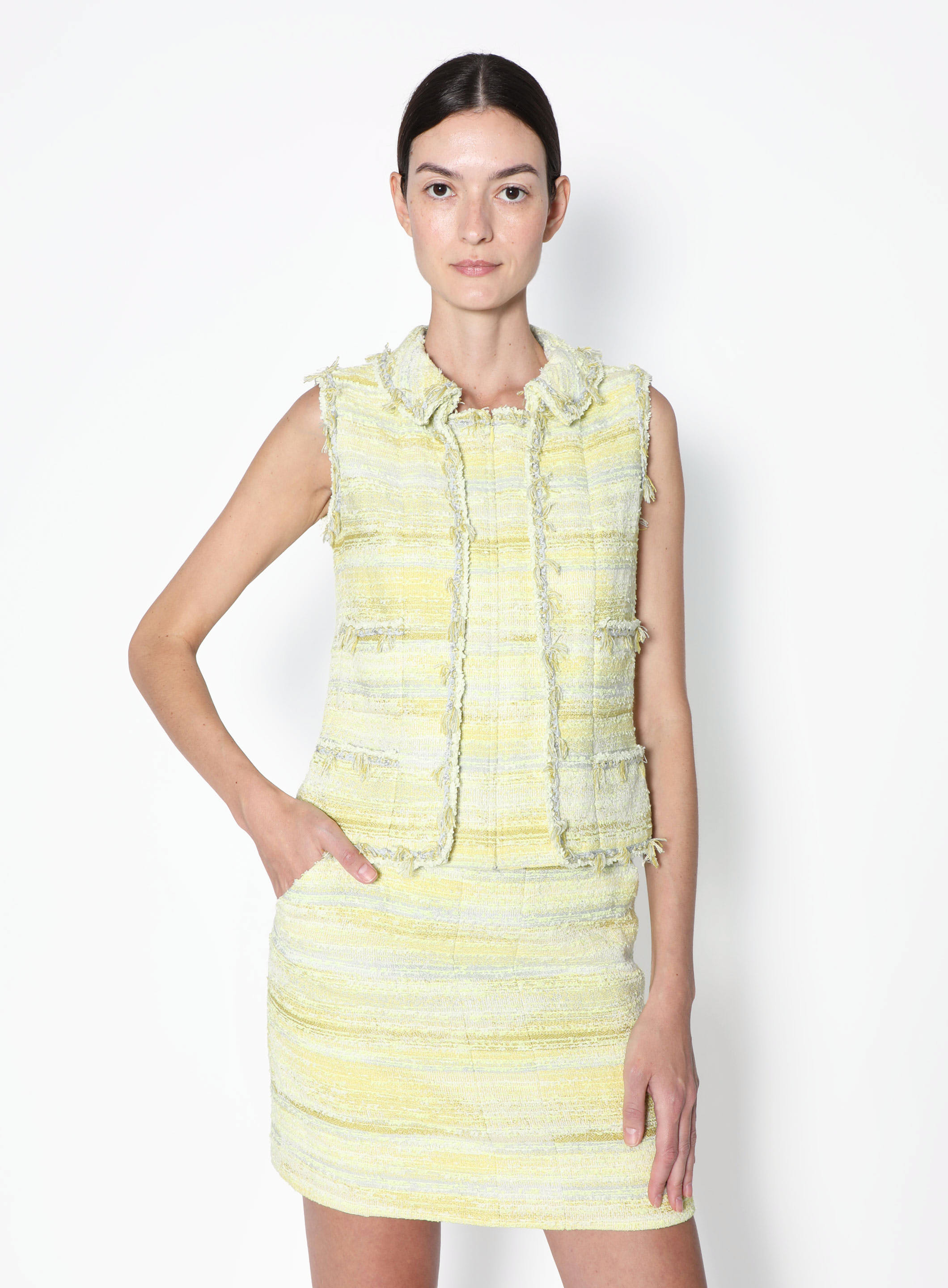 Trompe l'Œil Tweed Ensemble | Authentic & Vintage | ReSee