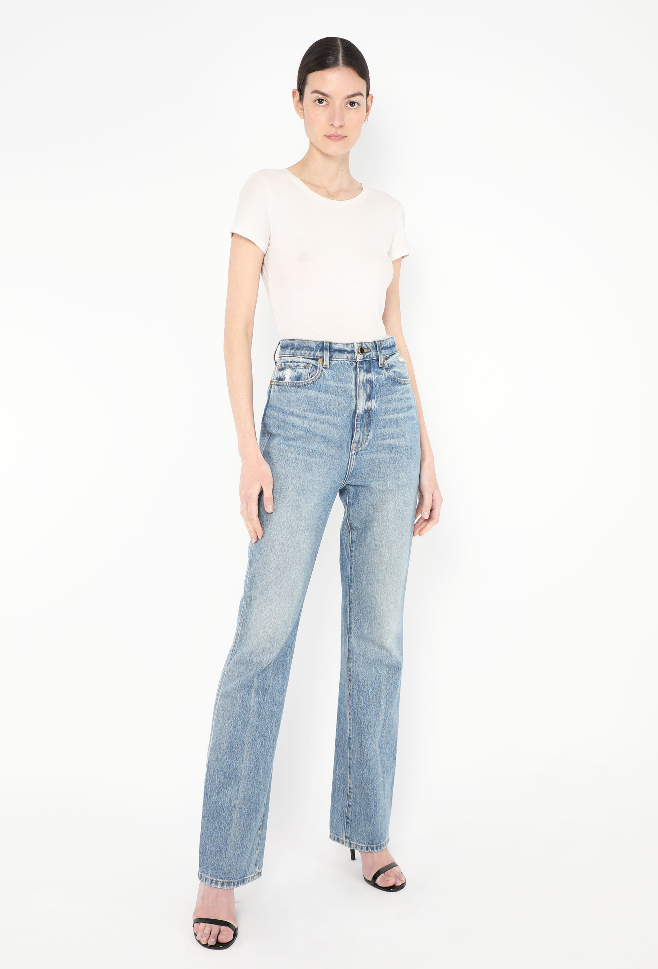 2024 Danielle Straight-Leg Jeans - Khaite | Authentic & Vintage | ReSee