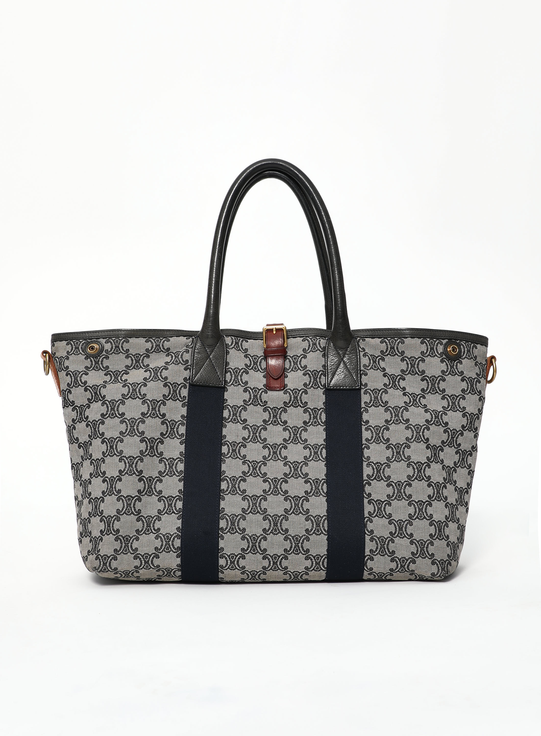 Navy Triomphe Tote Bag | Authentic & Vintage | ReSee