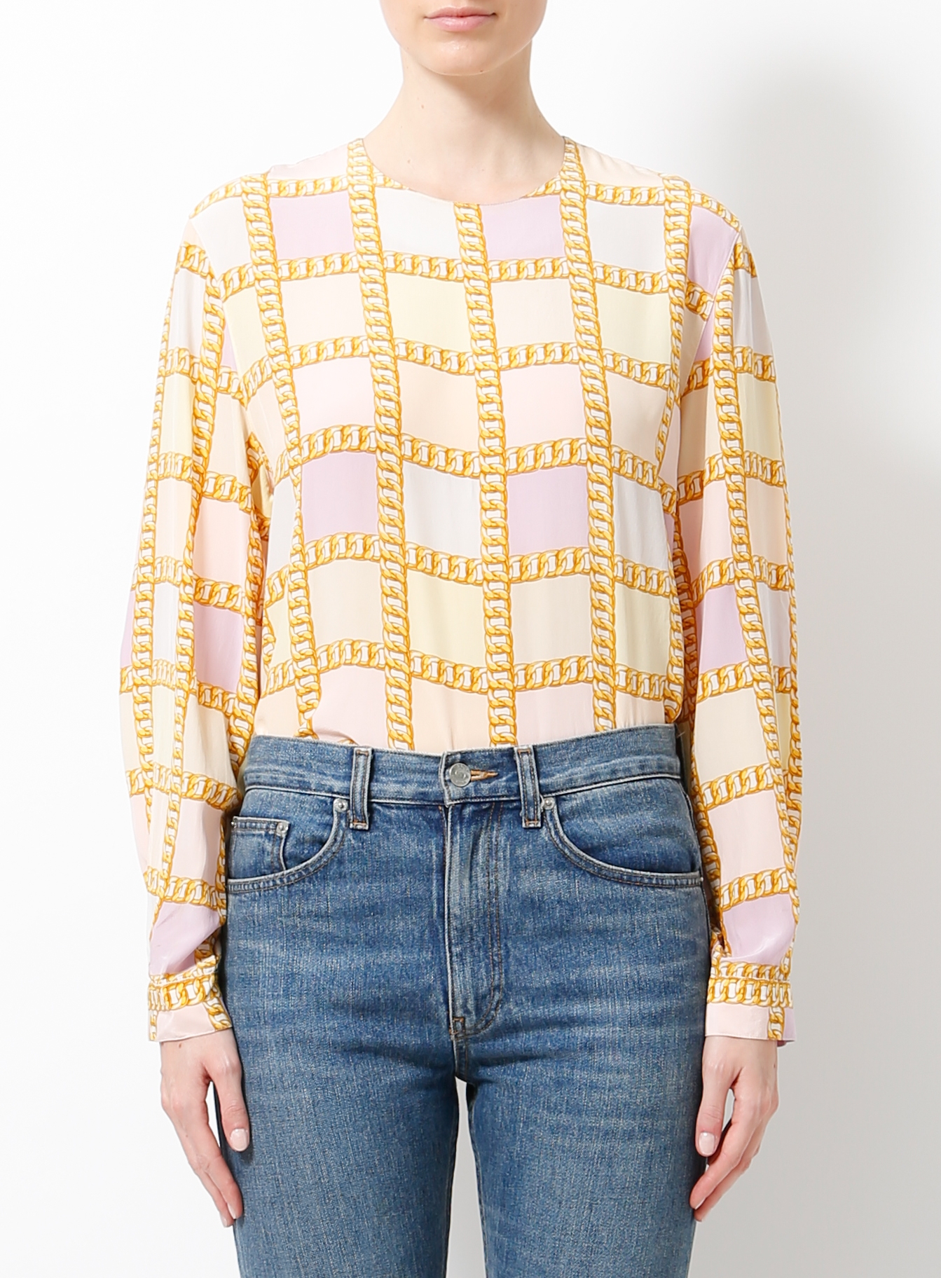 80s Chainlink Blouse | Authentic & Vintage | ReSee