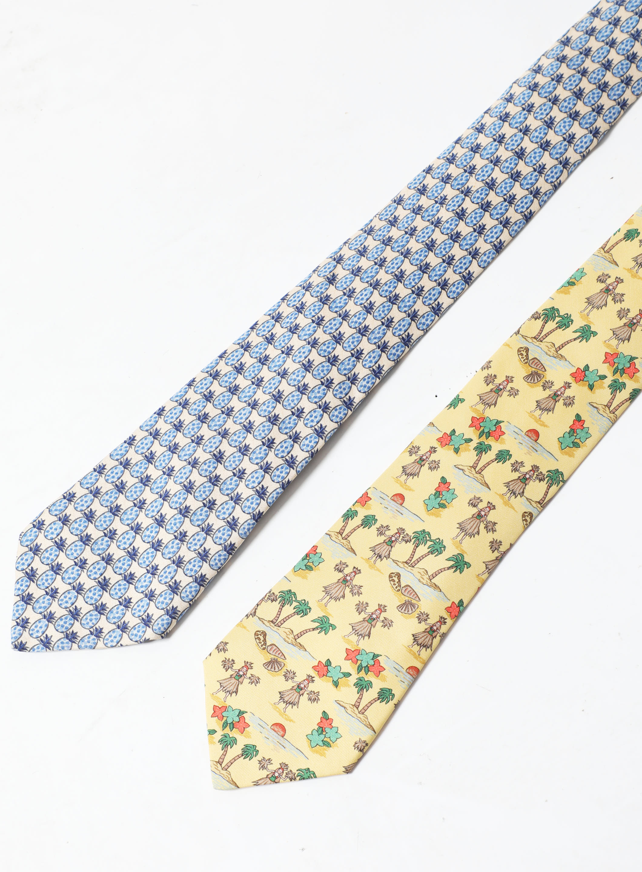 Vintage 'Tropical' Tie Set | Authentic & Vintage | ReSee