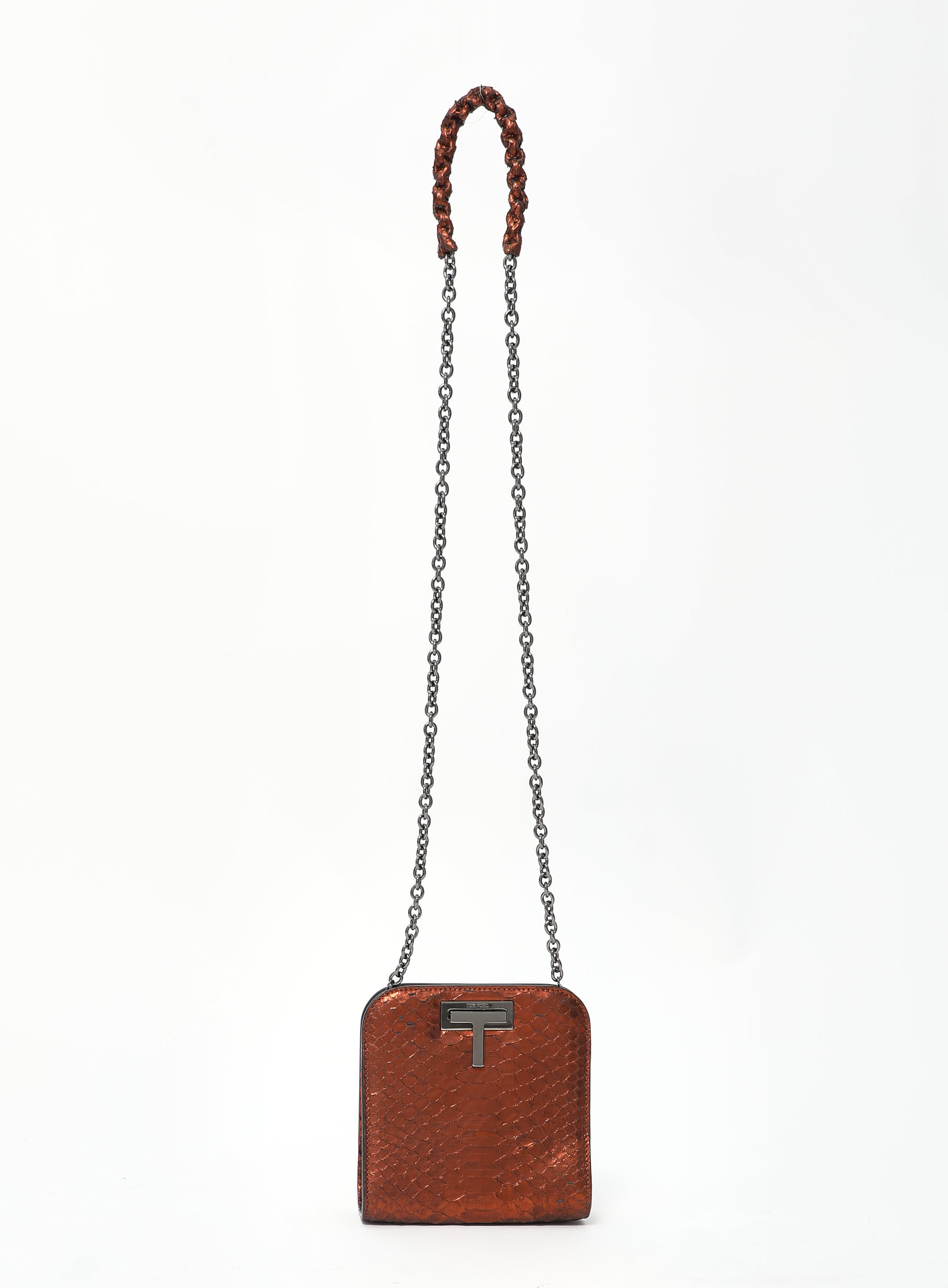 T Lock Mini Python Bag | Authentique & Vintage | ReSee