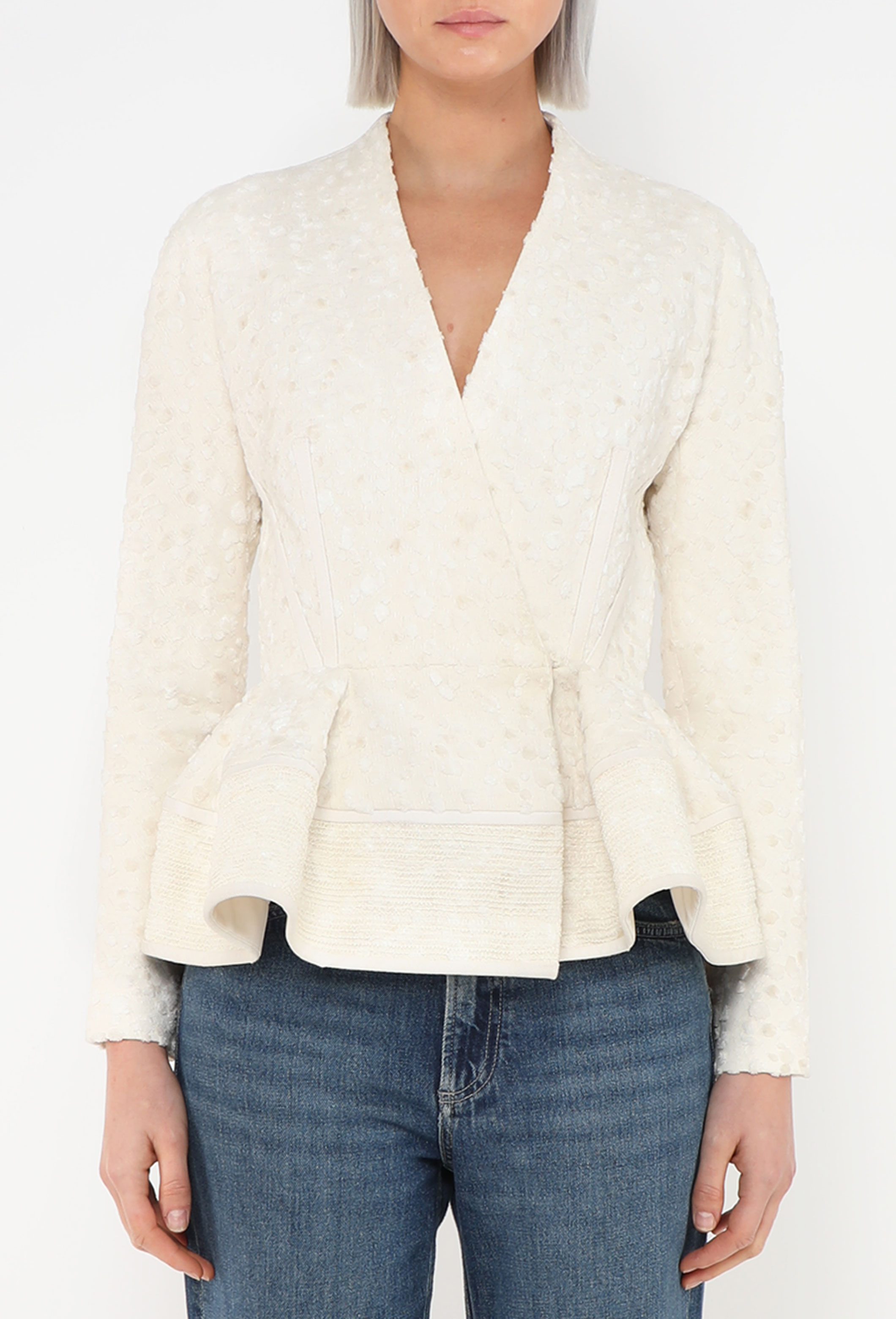 Resort 2016 Top Péplum Texturé - Balenciaga | ReSee