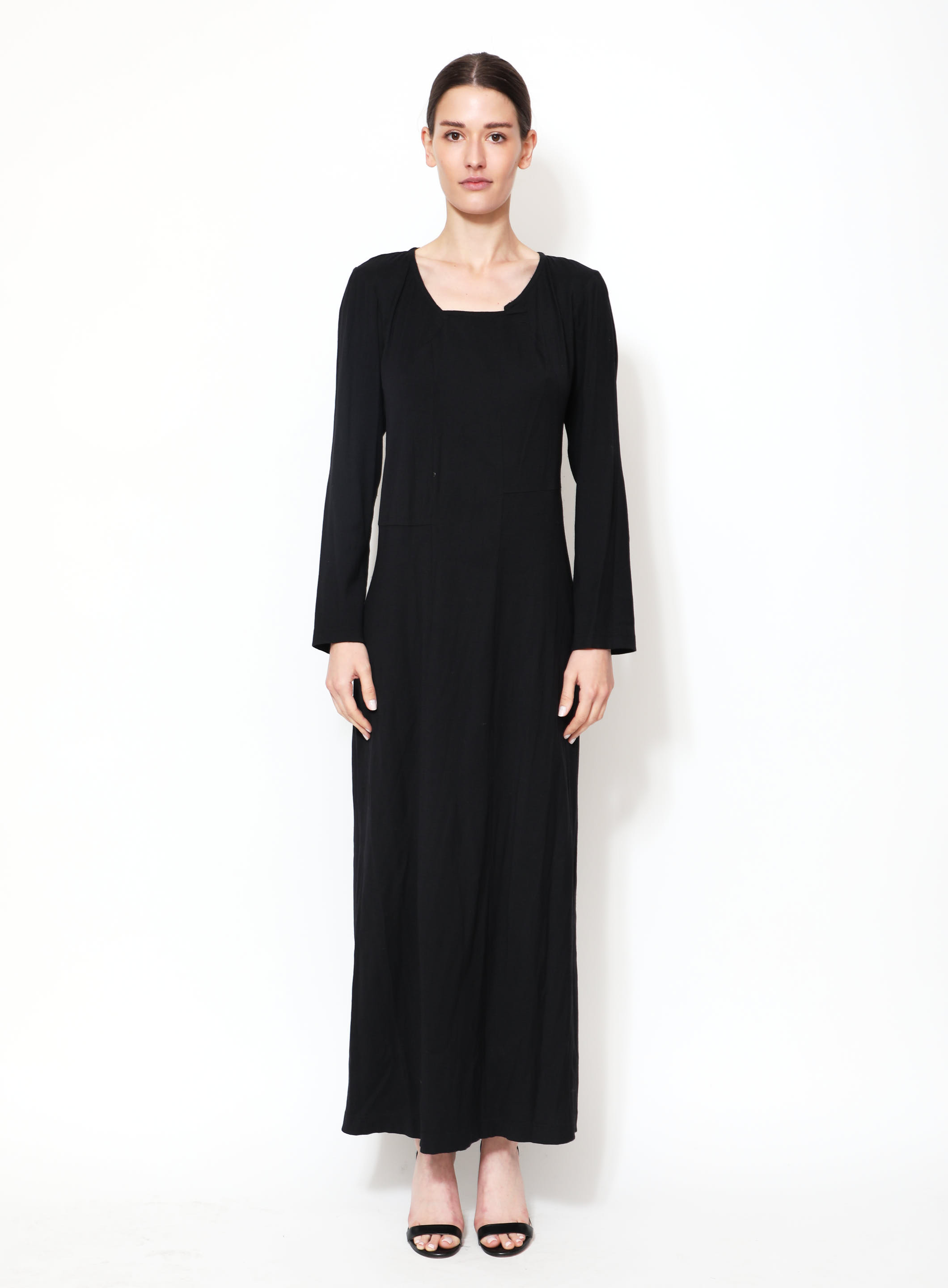 90s Deconstructed Twill Dress | Authentic & Vintage | ReSee