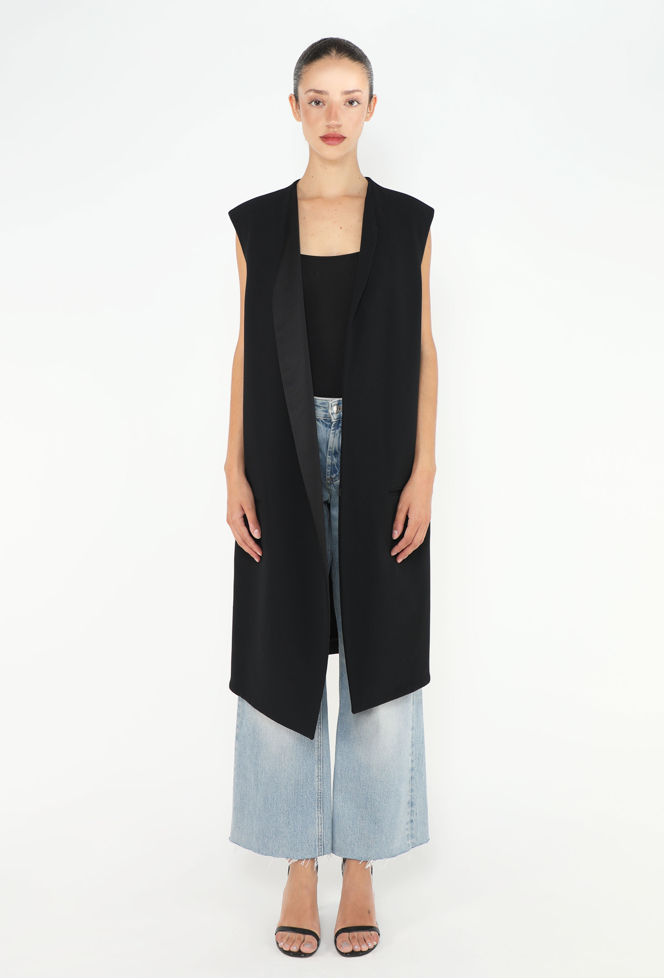 Tailored Long Smoking Vest - Céline | ReSee