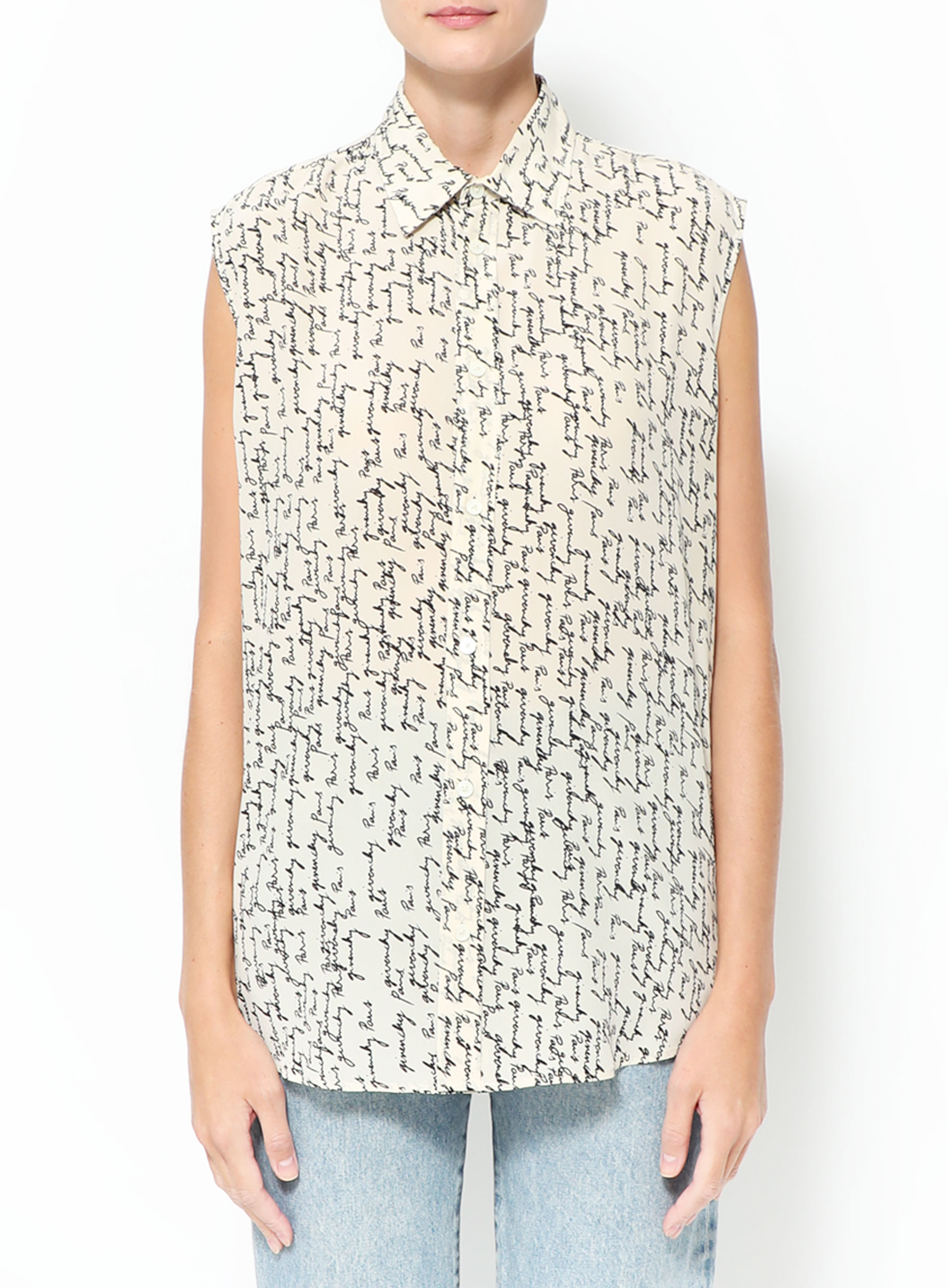 Scripted Silk Shirt | ReSee