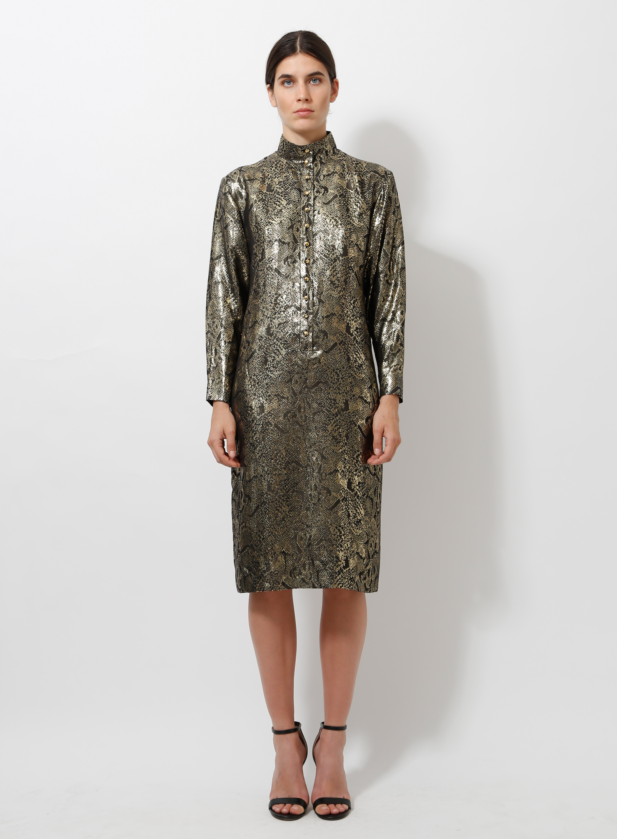 Vintage Metallic Tunic Dress | Authentic & Vintage | ReSee