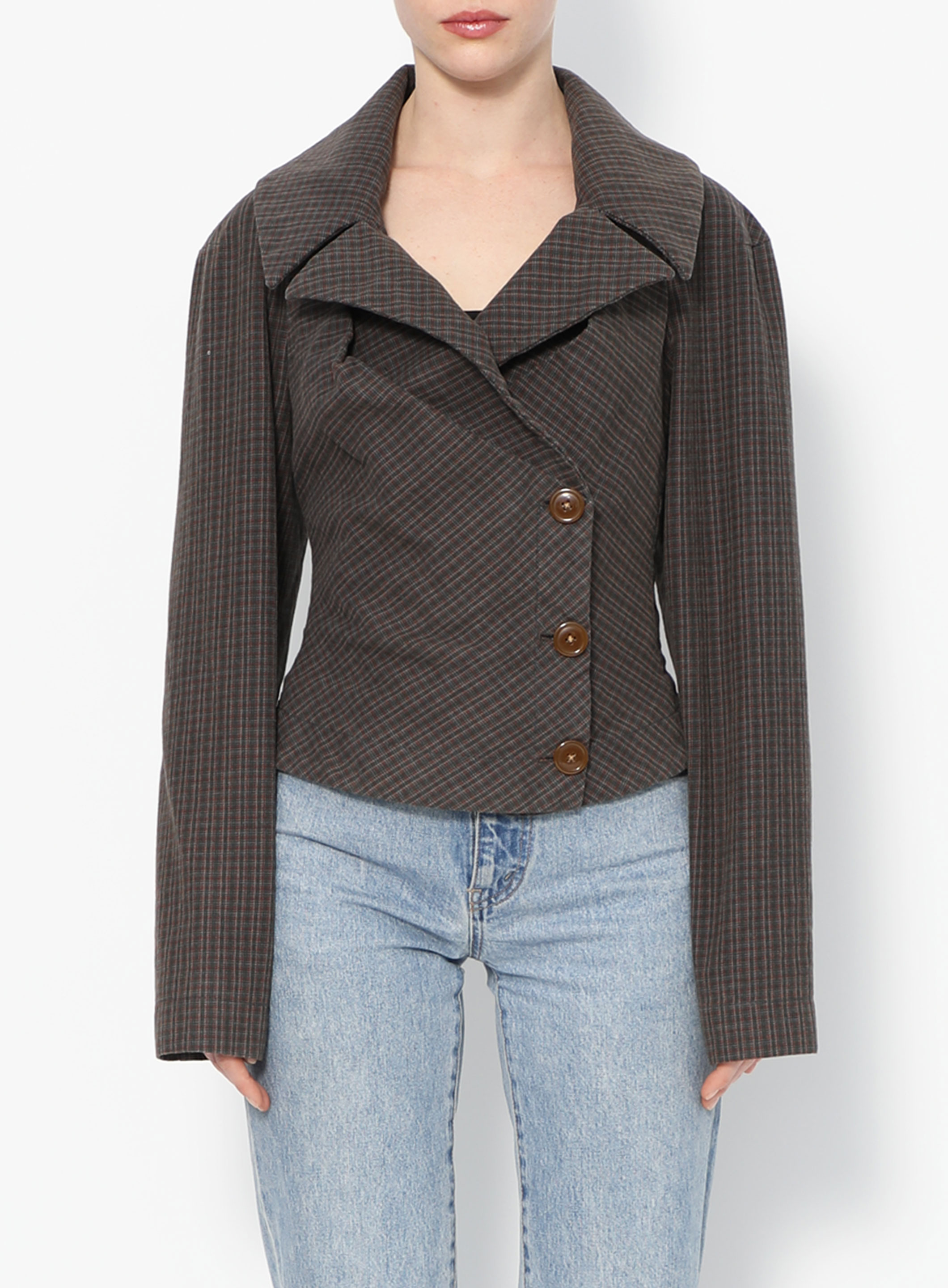 Cinched Ruched Jacket | Authentic & Vintage | ReSee