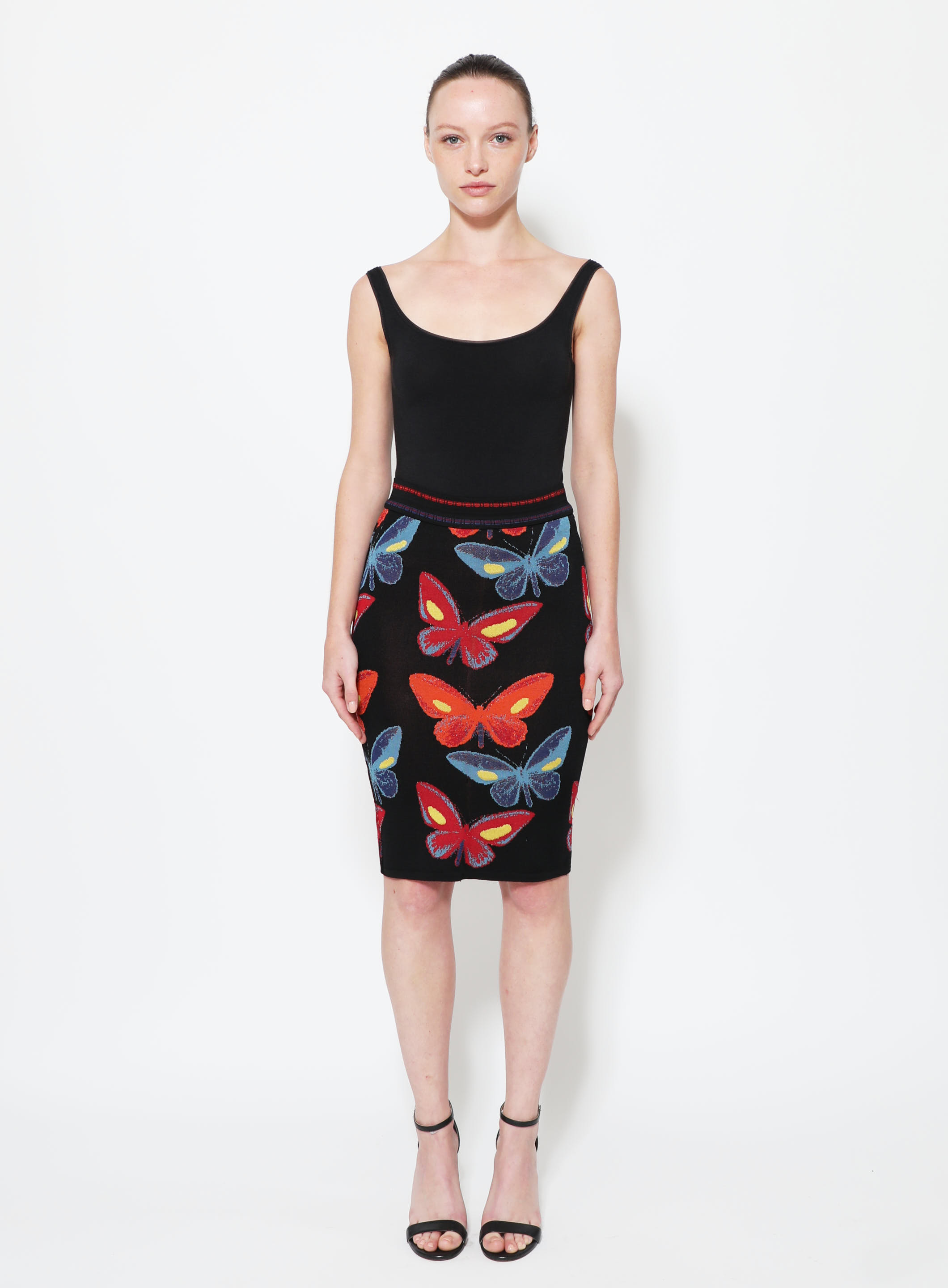 Rare F/W 1991 Bicolor Butterfly Skirt | Authentic & Vintage | ReSee