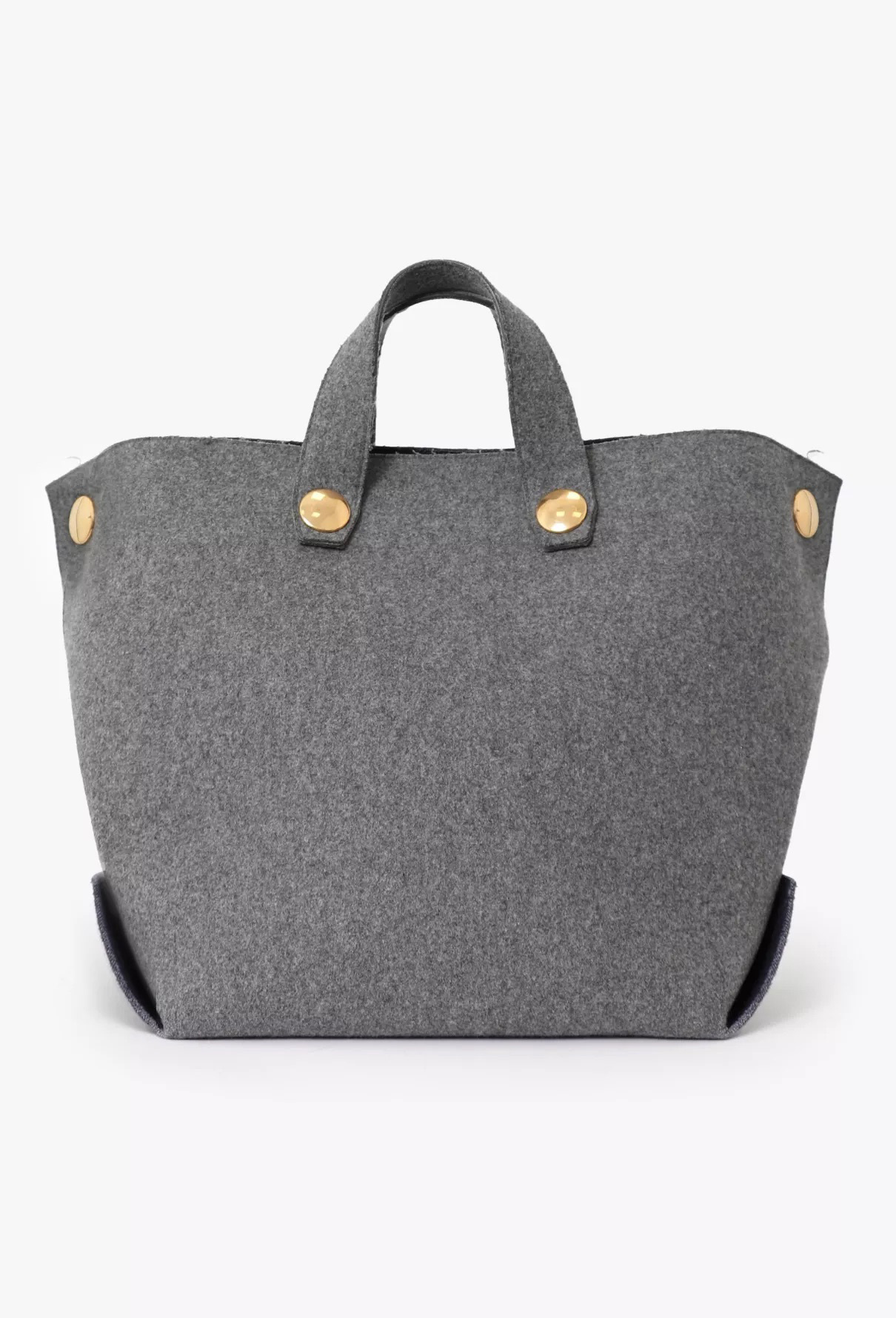 Grey Felt Orb Tote Bag - Céline | Authentic & Vintage | ReSee